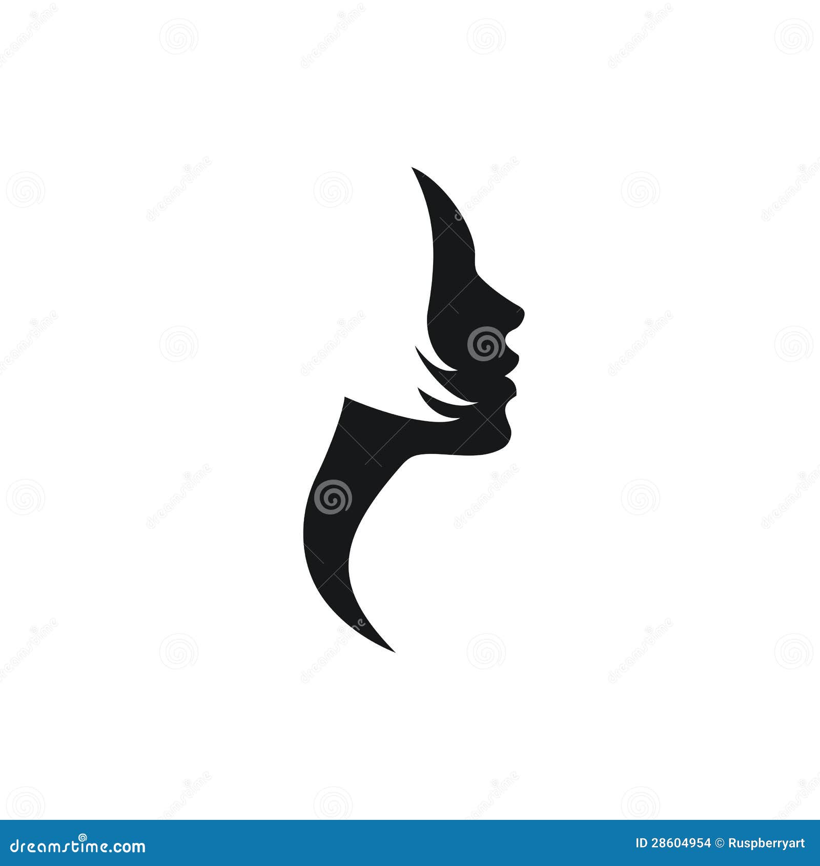 Face Profile Vector