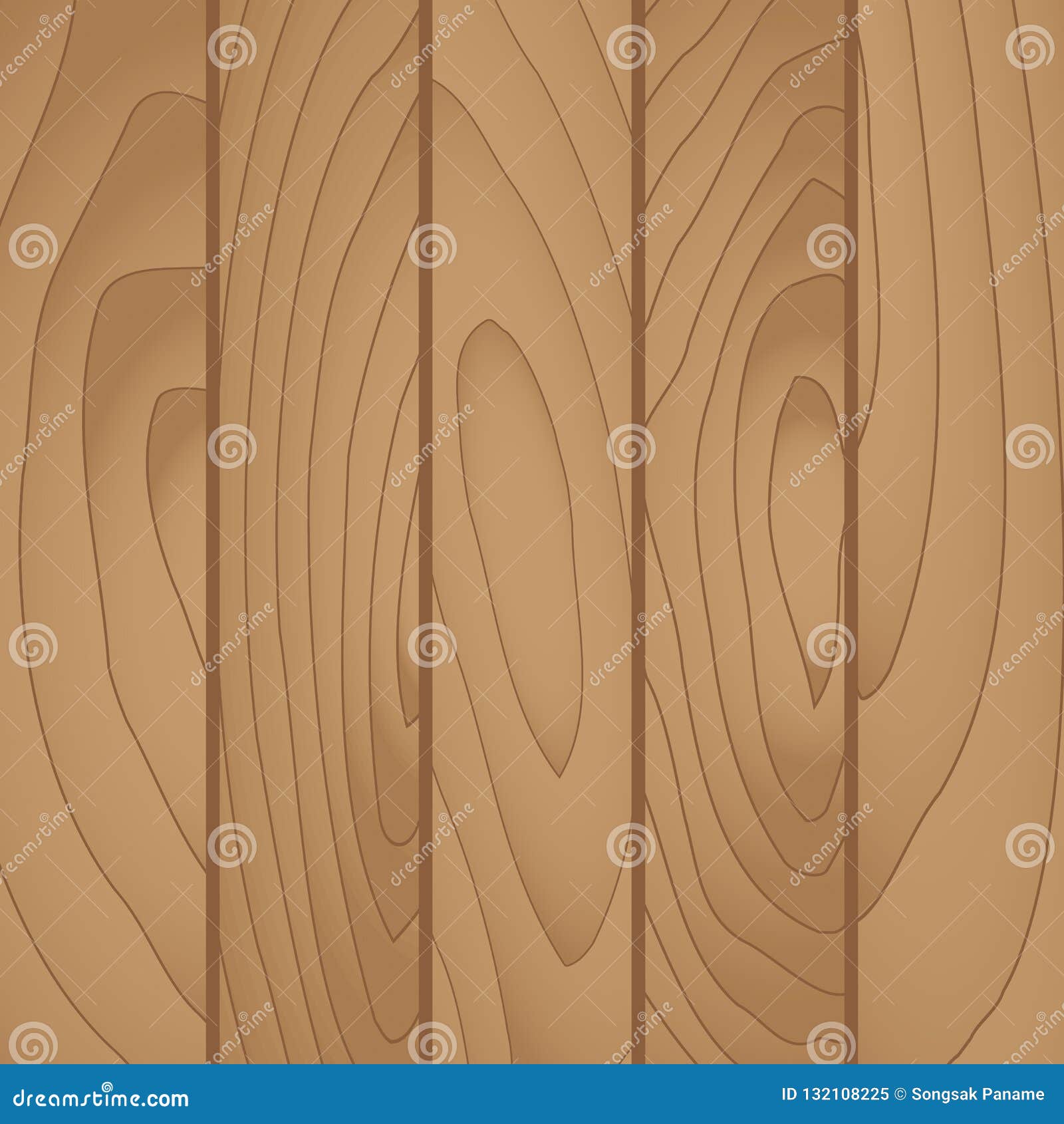 Vector Wood Plank for Background Stock Illustration - Illustration of ...