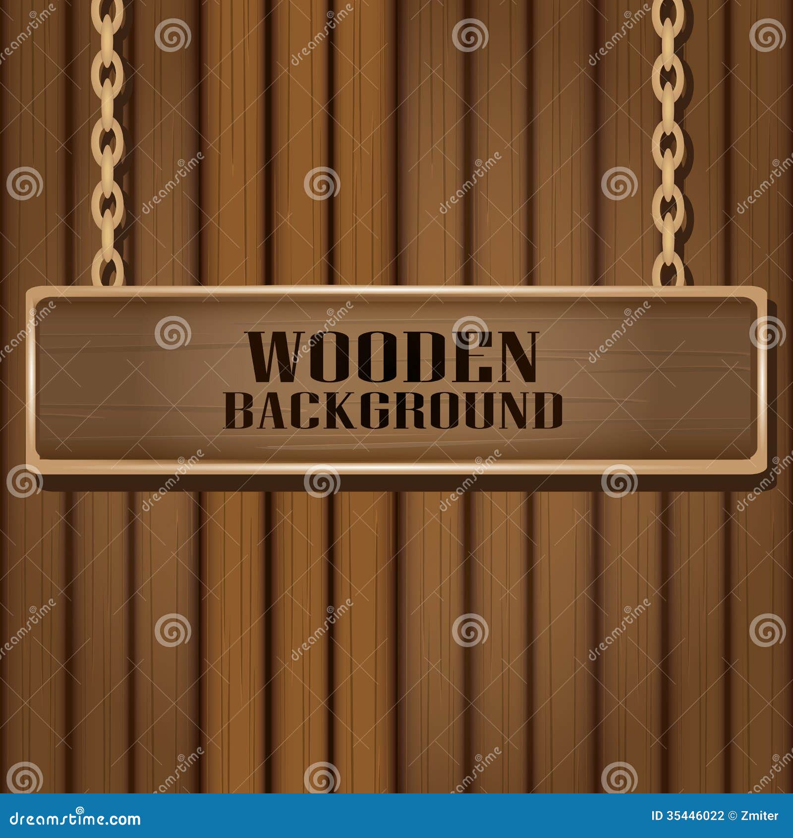 Vector Wooden Background for Design. Stock Vector - Illustration of ...