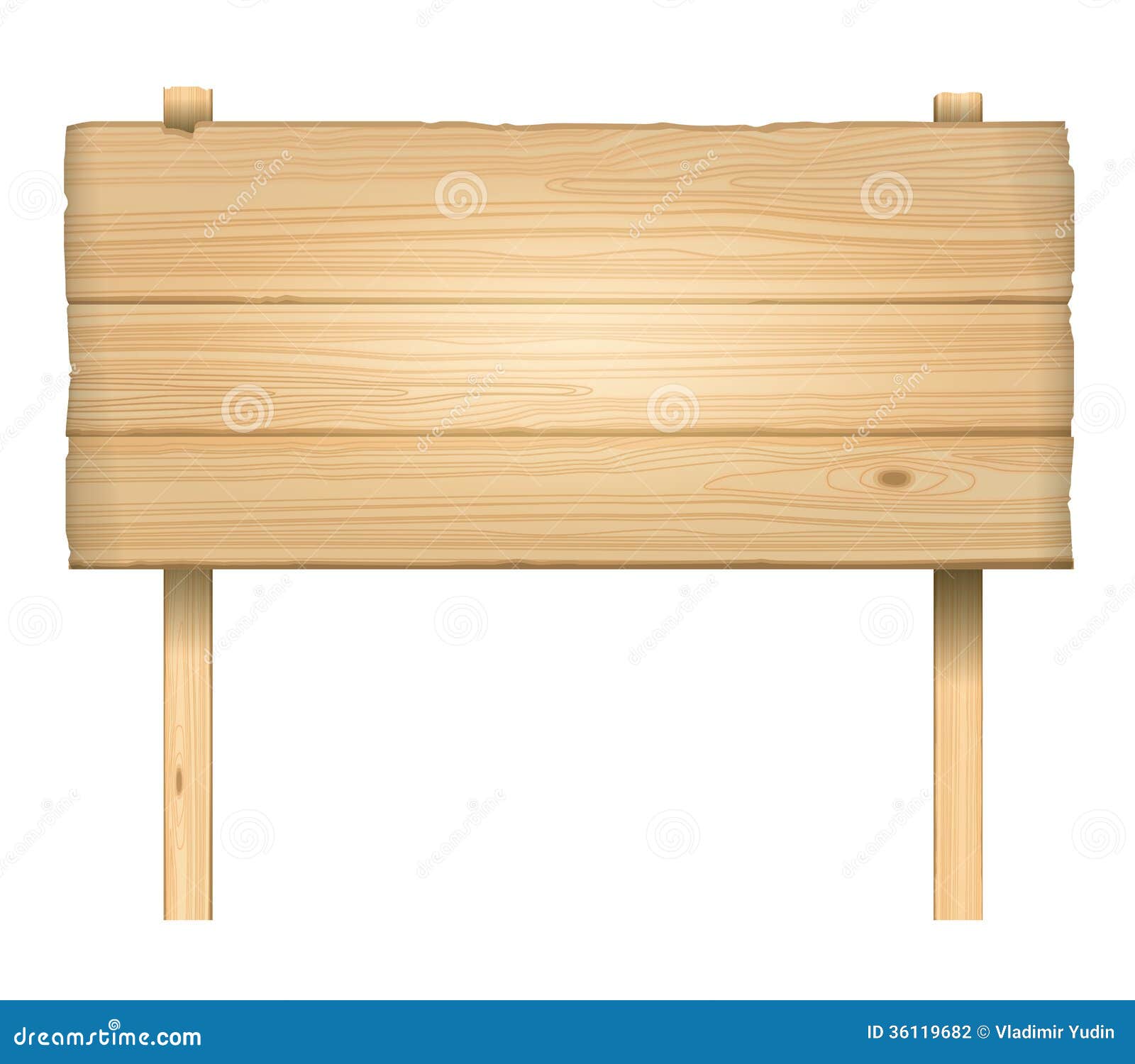 Vector wooden sign stock vector. Illustration of signboard - 36119682