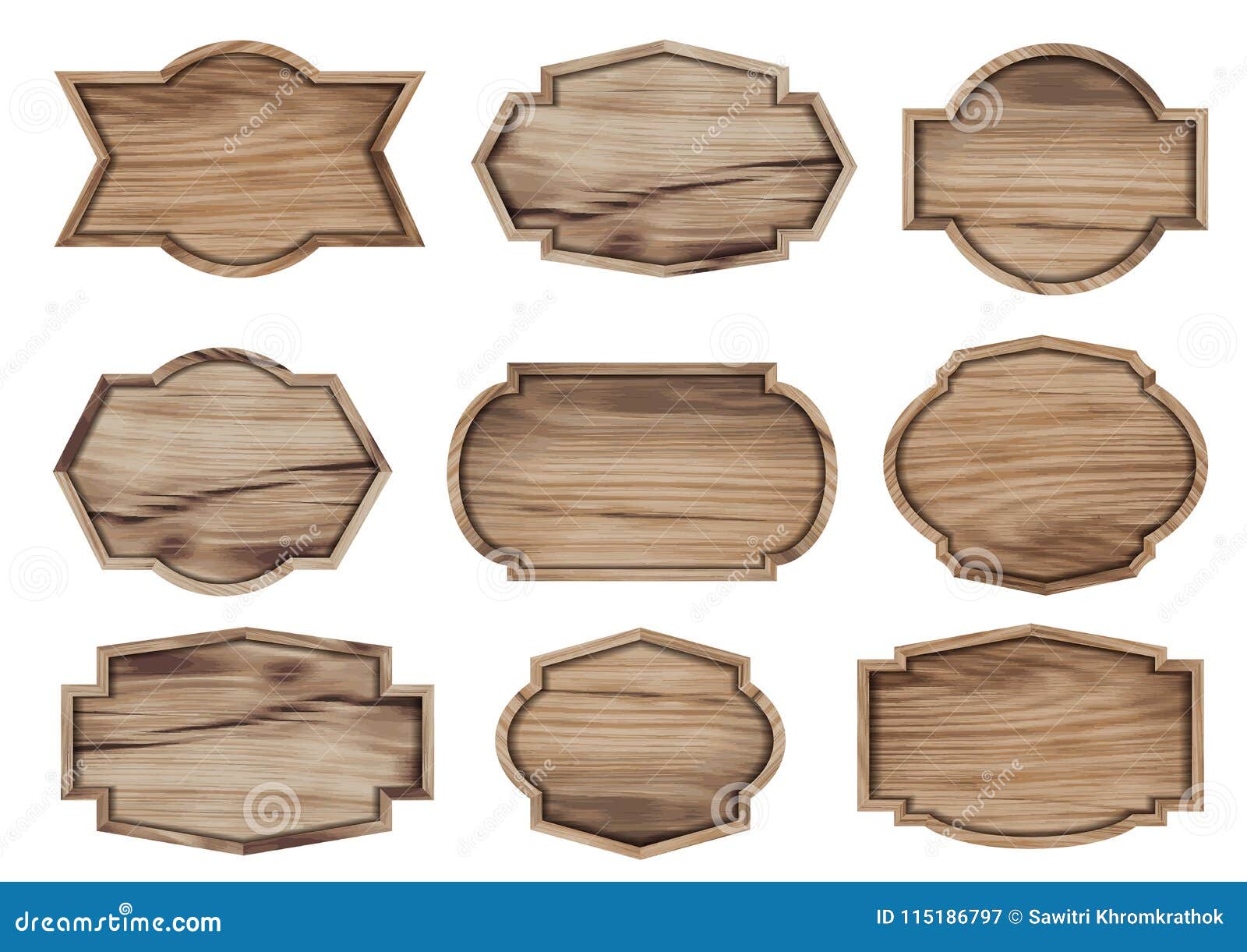 Red No Sign Isolated On Transparent Background. Vector Blank Ban. Stop ...