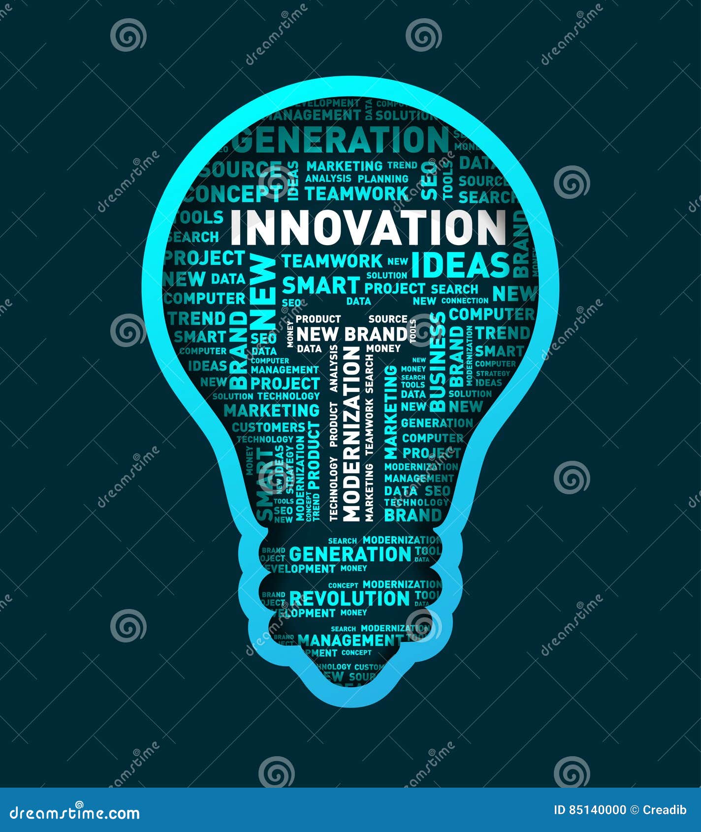 Innovation, Light Bulb In Glasses Nerd Or Geek, Logo Design ...