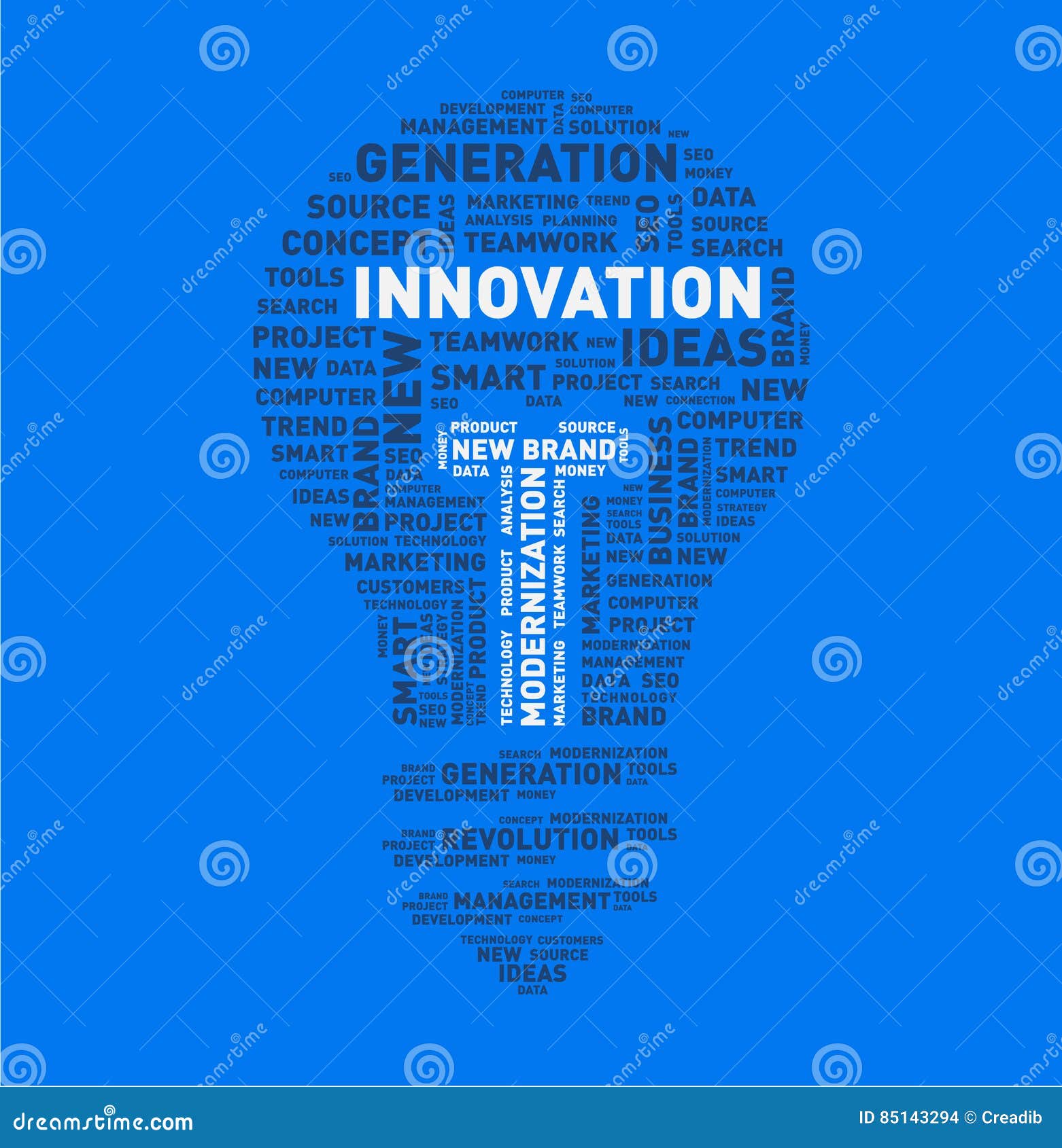 Innovation, Light Bulb In Glasses Nerd Or Geek, Logo Design ...