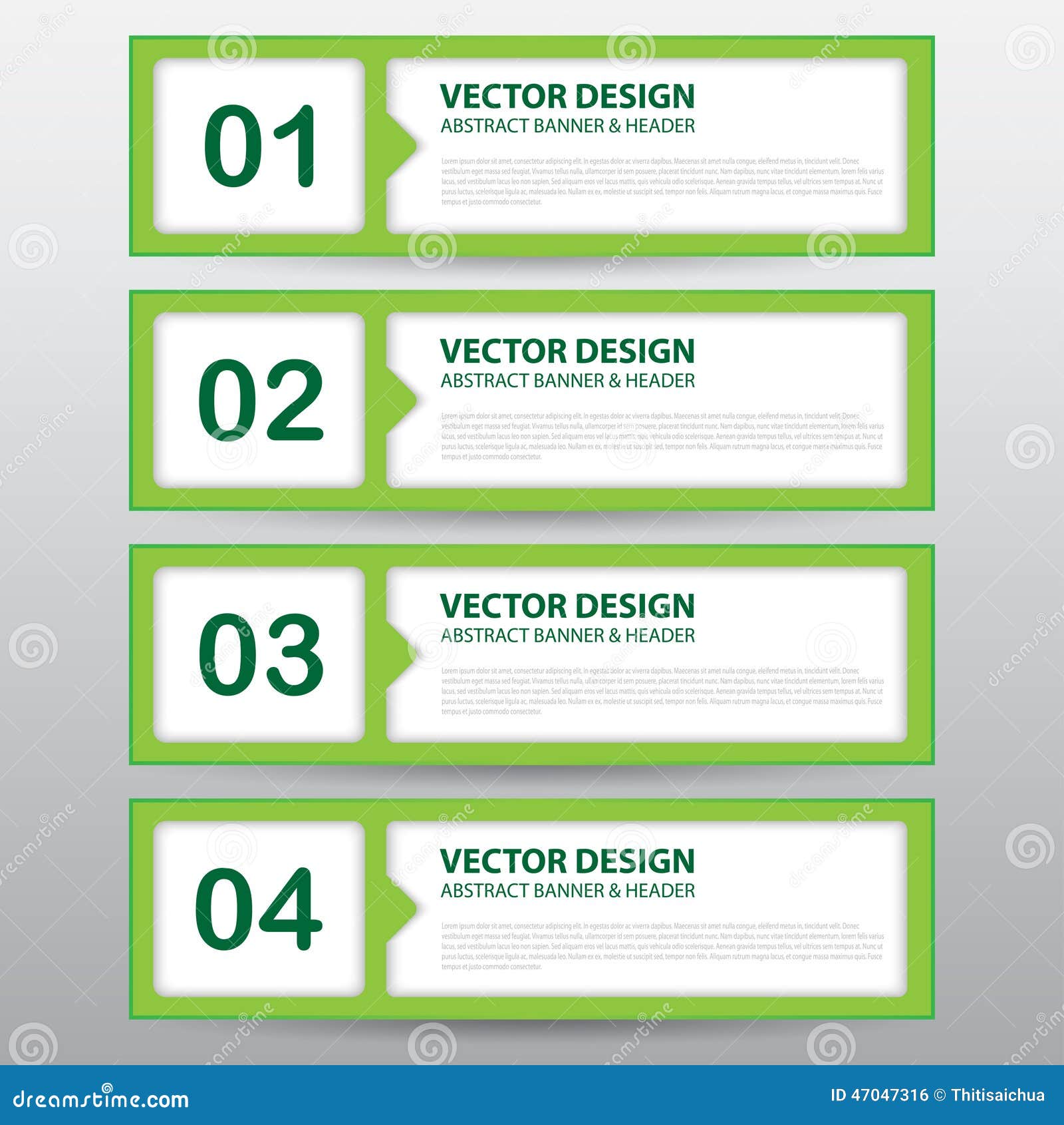 Vector Work, Abstract Banner for Design and Creative Work Stock Vector ...