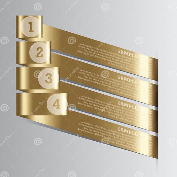 Vector Work, Infographic Banner for Creative Work Stock Vector ...