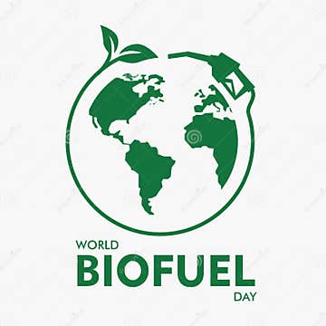 Vector World Biofuel Day Poster Template Stock Illustration ...
