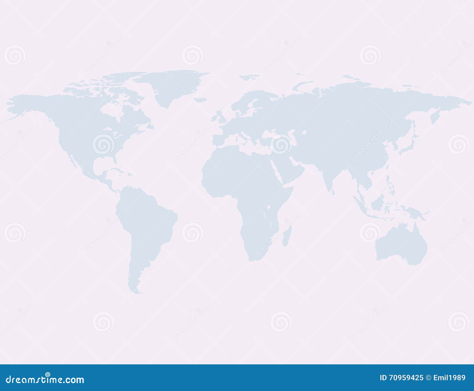 Vector world map stock illustration. Illustration of global - 70959425