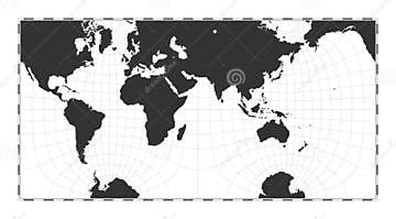 Vector world map. stock vector. Illustration of earth - 263342657
