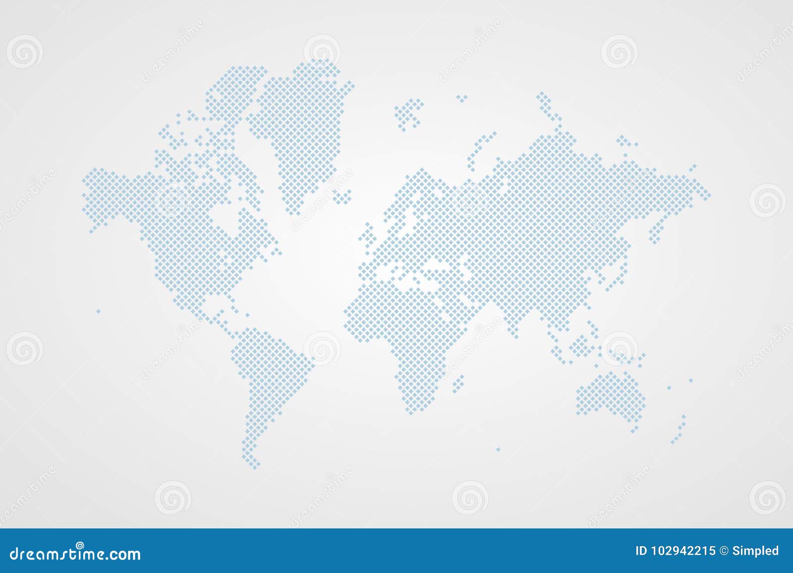 Vector World Map Infographic Symbol. Lue Template Element for Business ...