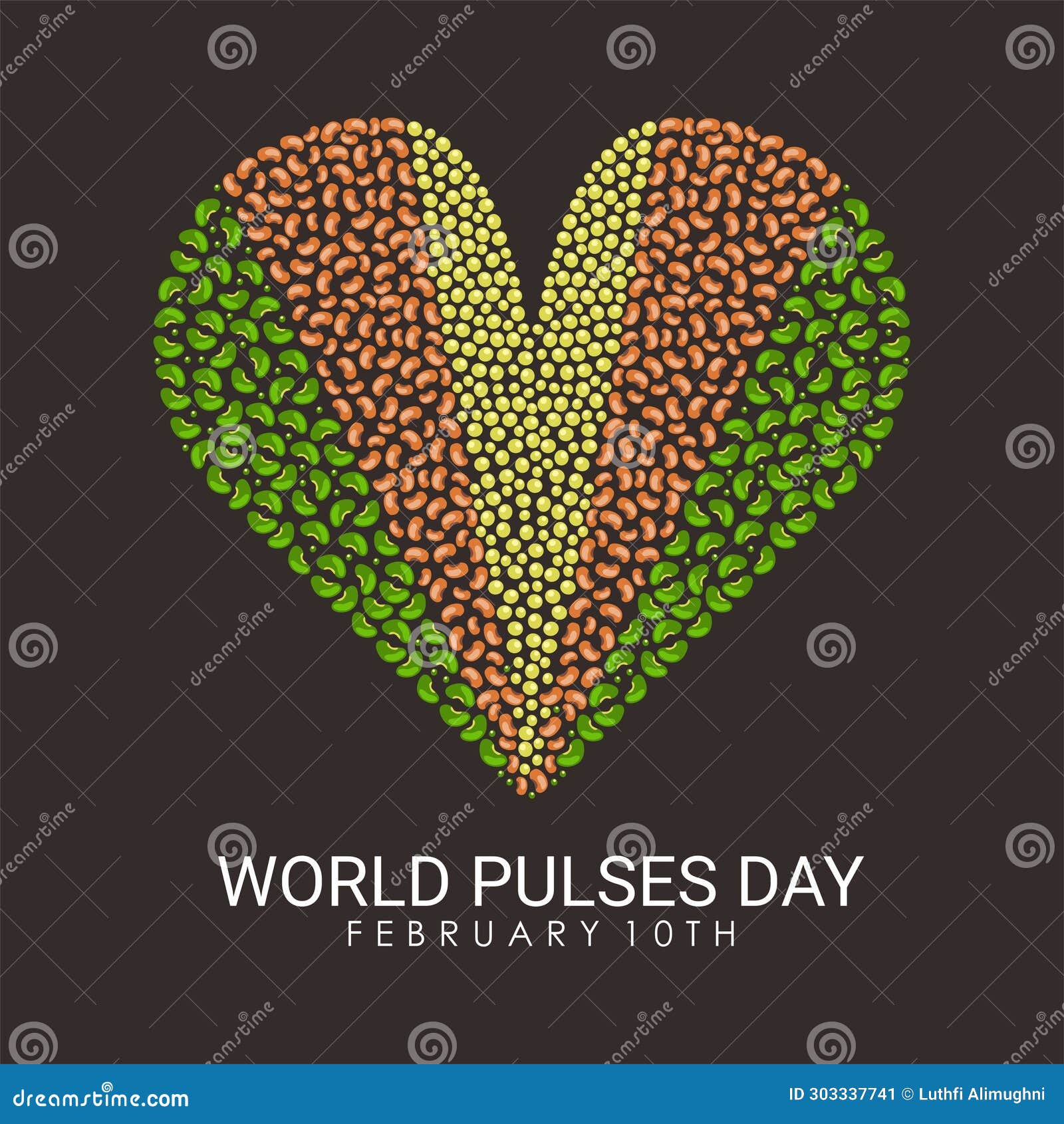 Vector World Pulses Day Poster Template Stock Vector - Illustration of ...