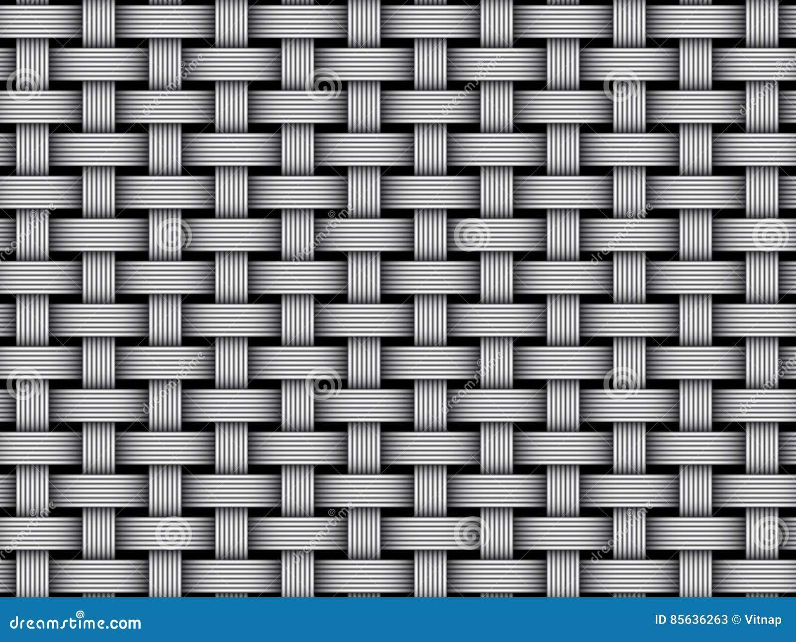 Vector Woven Fiber Seamless Pattern Stock Vector - Illustration of ...