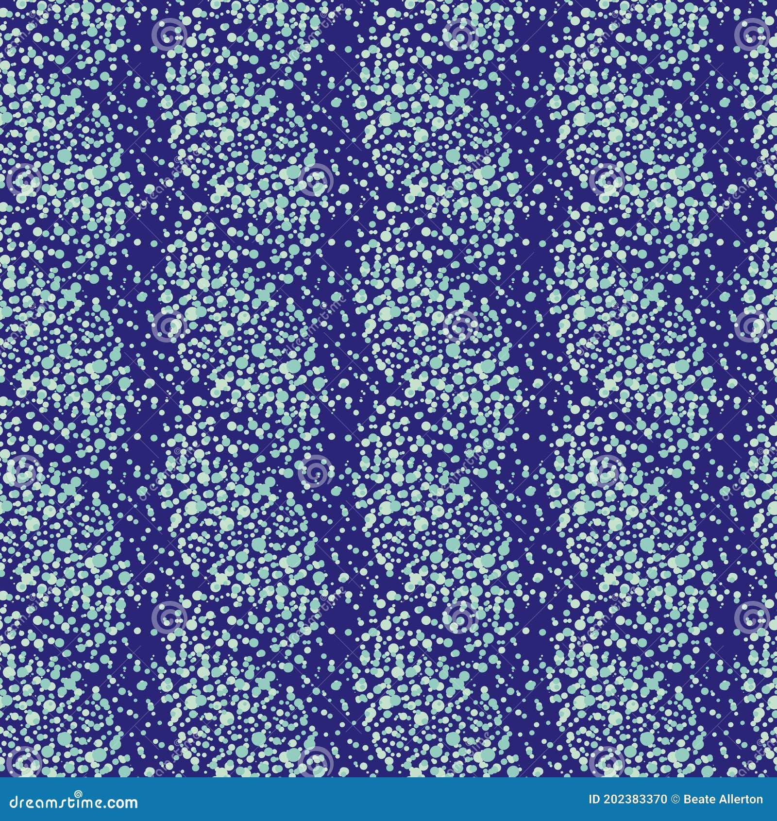 Vector Yarn Stripe Texture Seamless Pattern Background. Blue Twisted ...