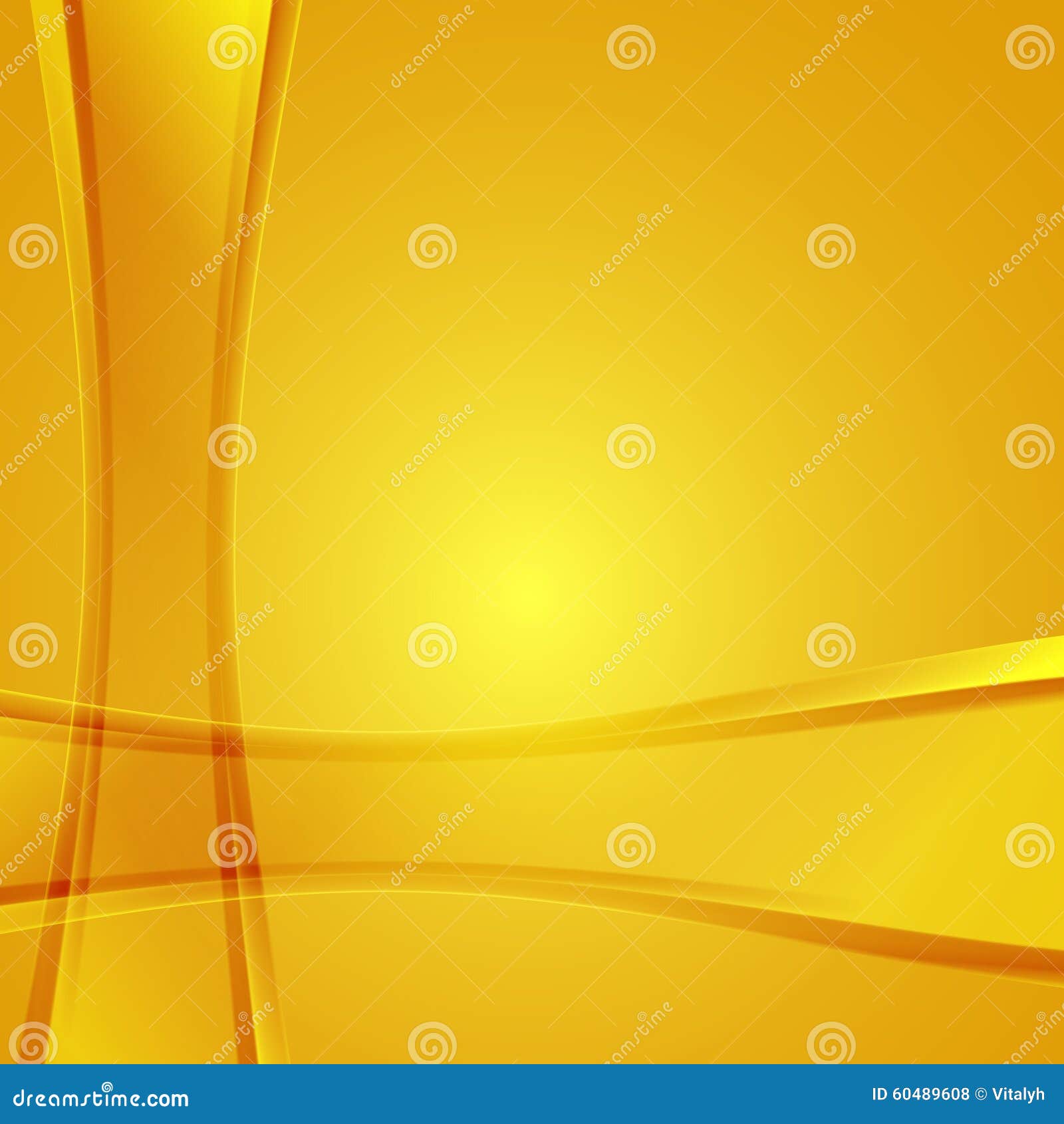 Vector Yellow Abstract Lines Background Stock Vector - Illustration of ...
