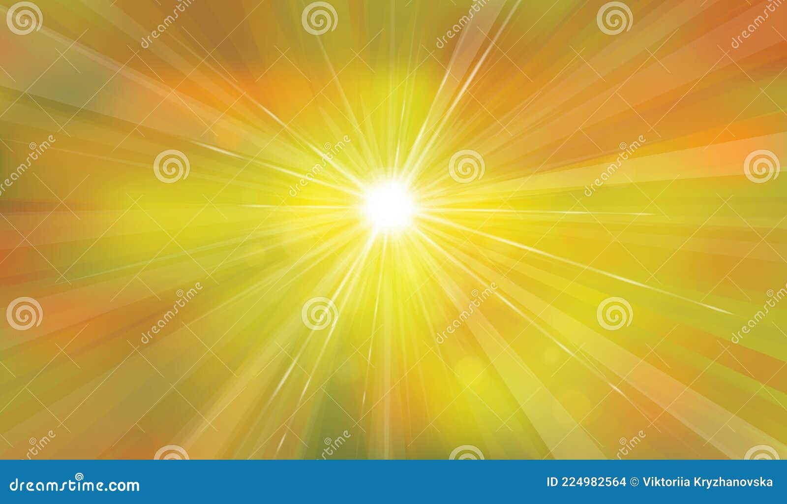 Vector Yellow Colors, Radial Background. Abstract Yellow Background ...