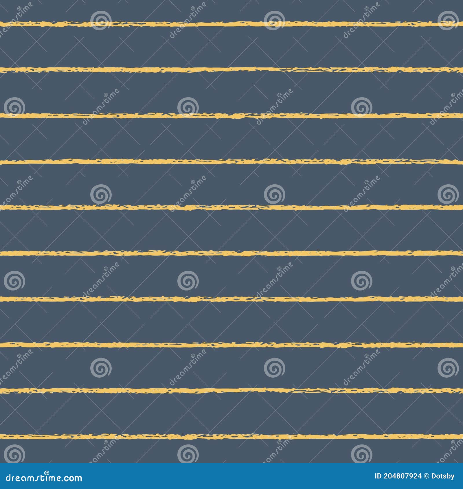 Vector Yellow Dark Blue Stripes Seamless Pattern Stock Vector ...