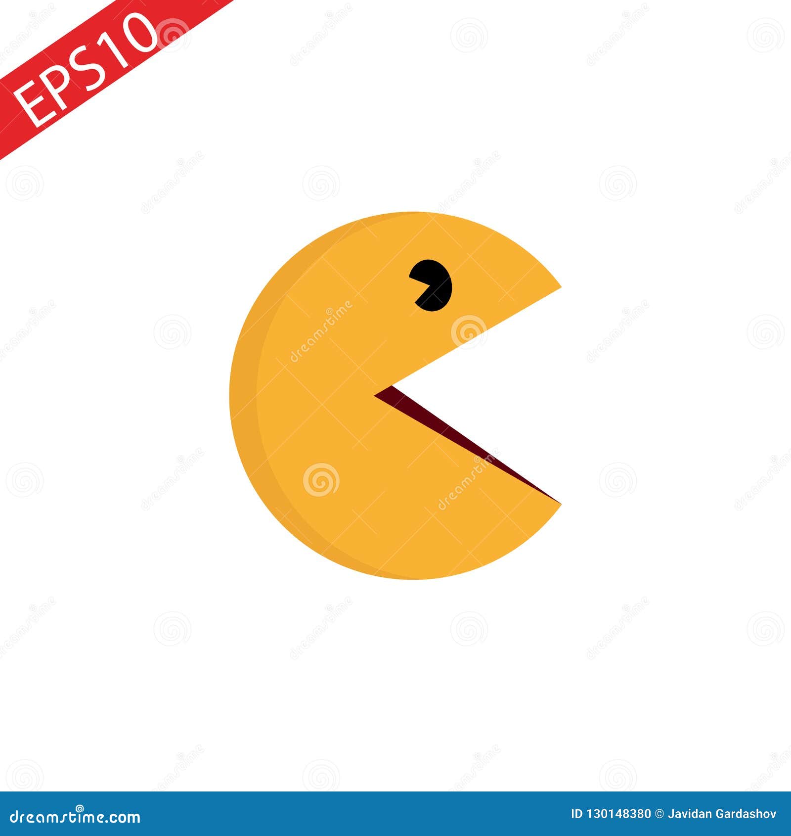 Vector Of Yellow Ferrari F80 Sport Car | CartoonDealer.com #45051425