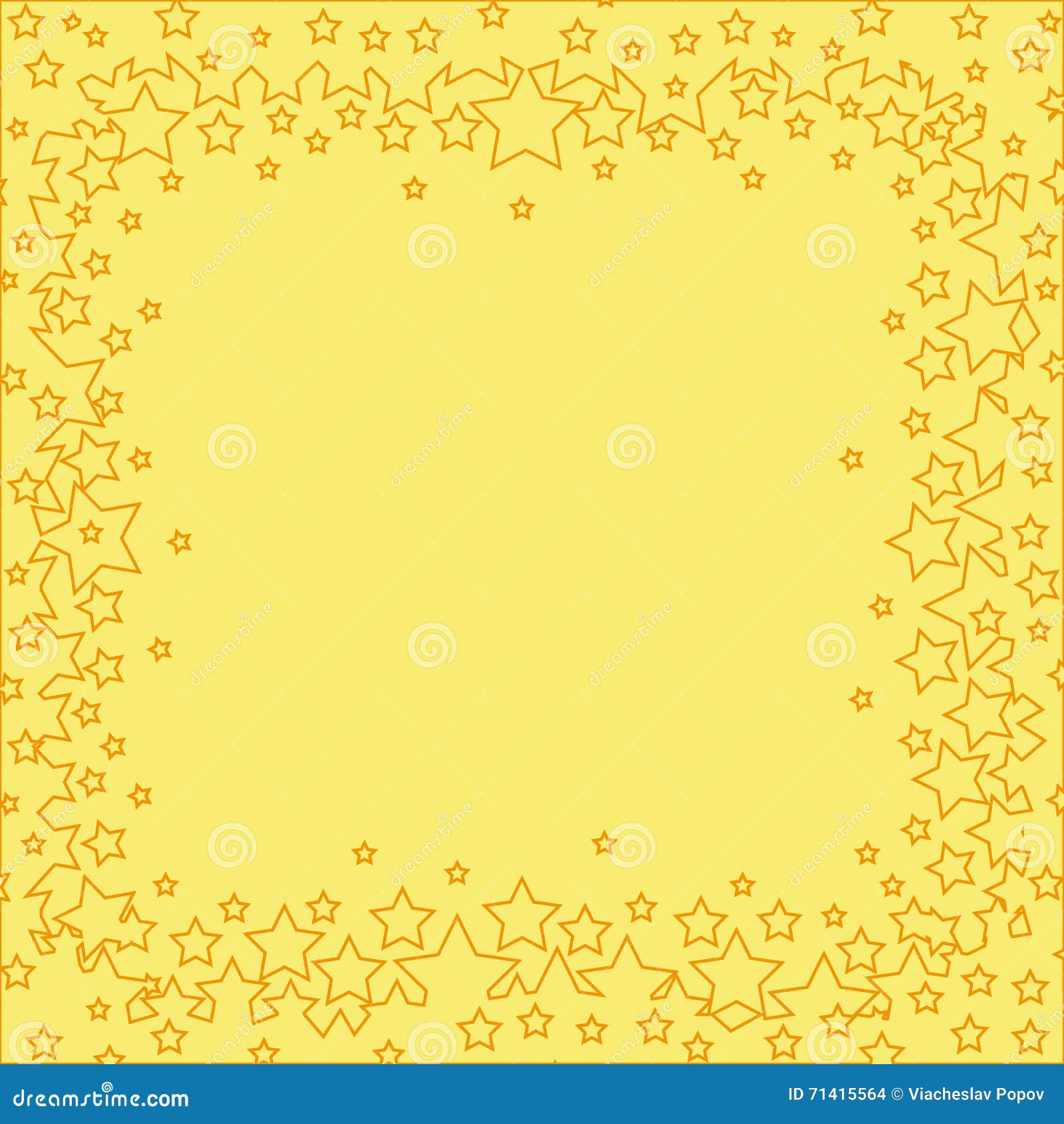 Vector Yellow Star Background Design Stock Vector - Illustration of ...