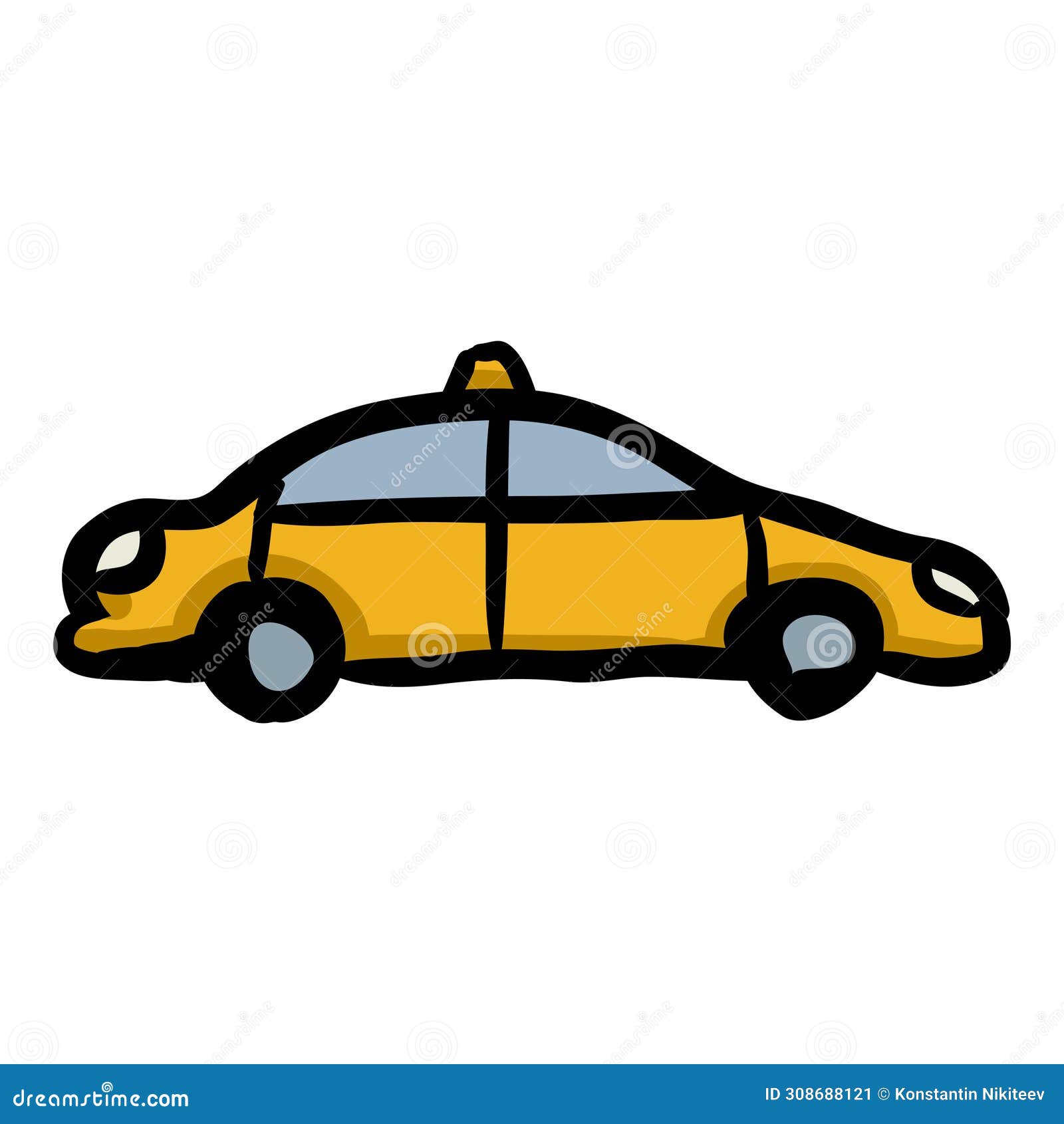 Vector Minivan Doodle Icon stock vector. Illustration of wheels - 308688121