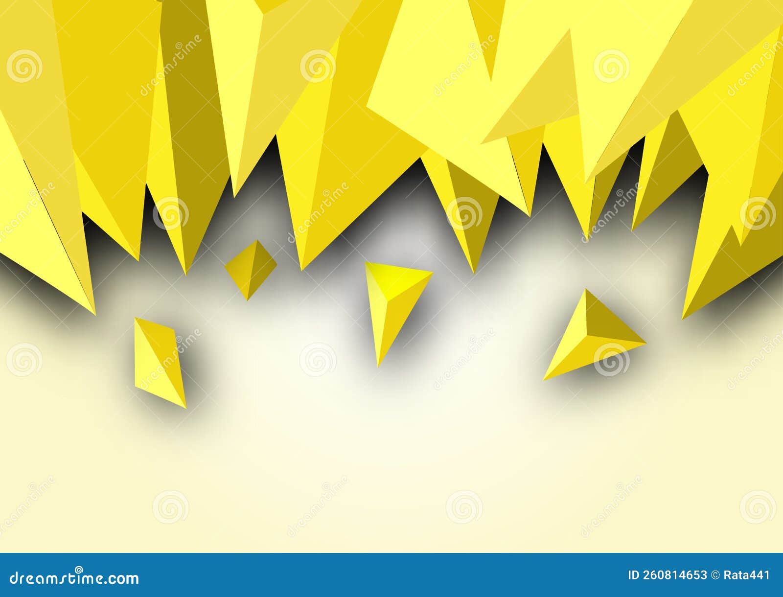 Vector Yellow Triangle Abstract Wallpaper Template Stock Vector ...
