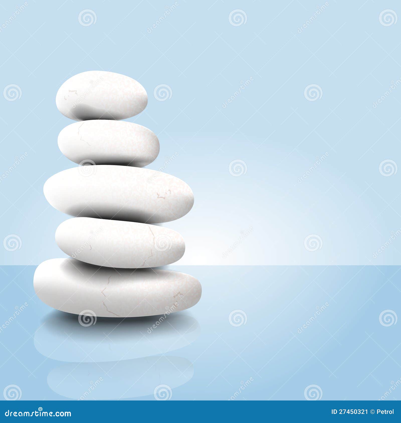Vector zen pebbles stock vector. Illustration of structure - 27450321