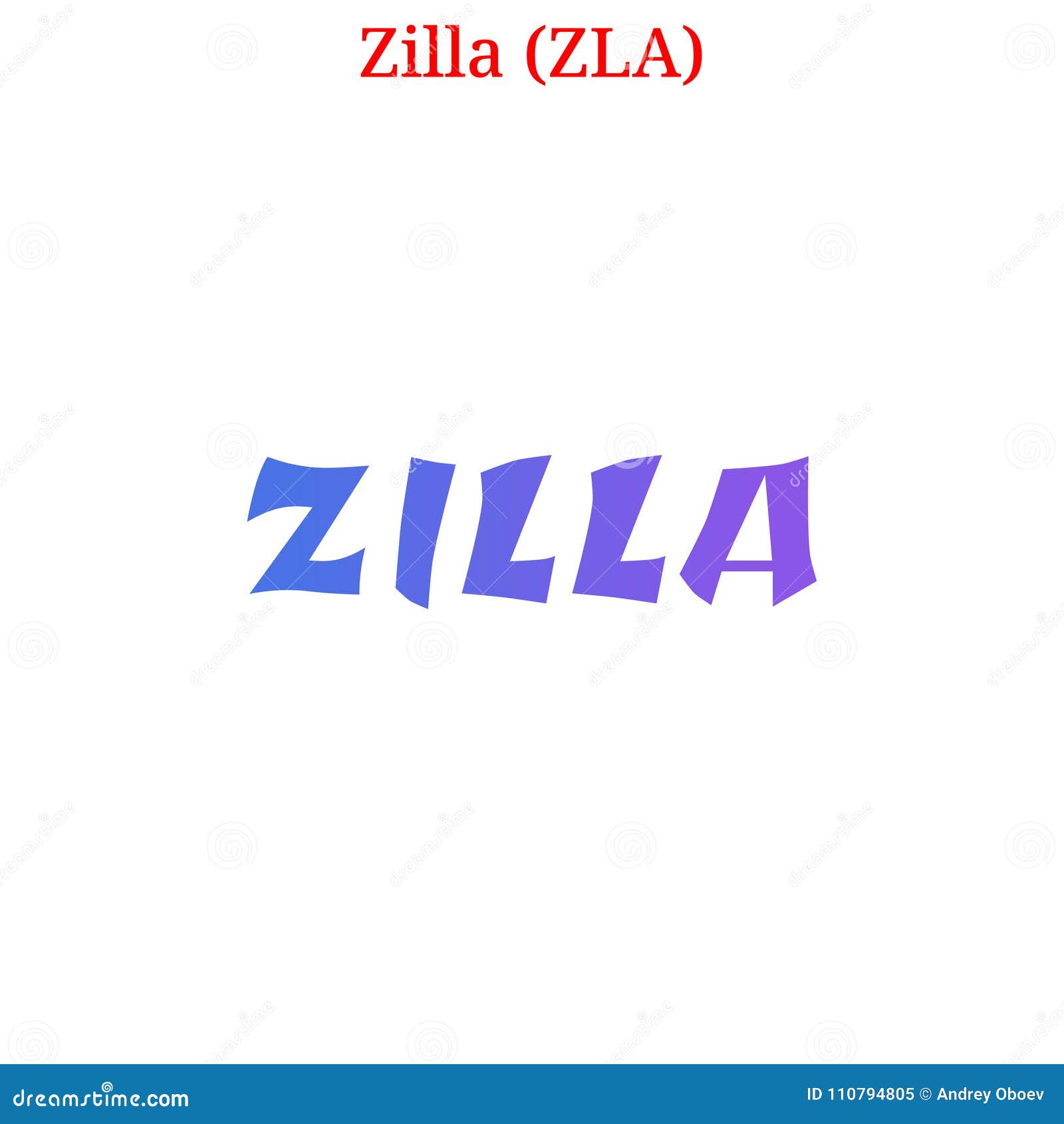 Zilla Logo Design, Godzilla Logo Vector Illustration | CartoonDealer ...