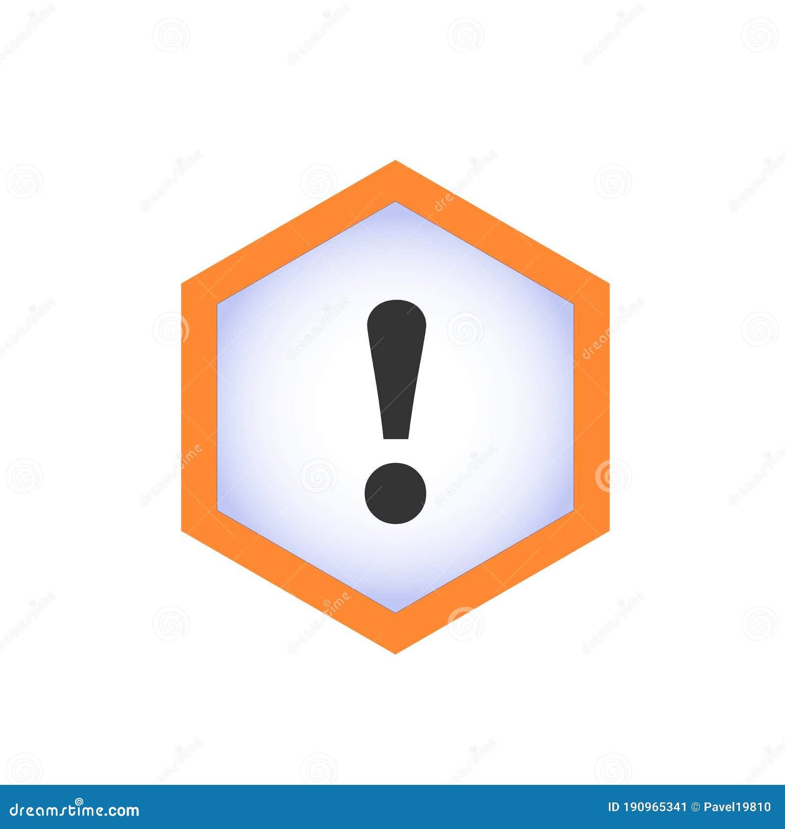 Vectorafbeelding Van Een Pictogramlogo of Uitroepteken. Vector ...