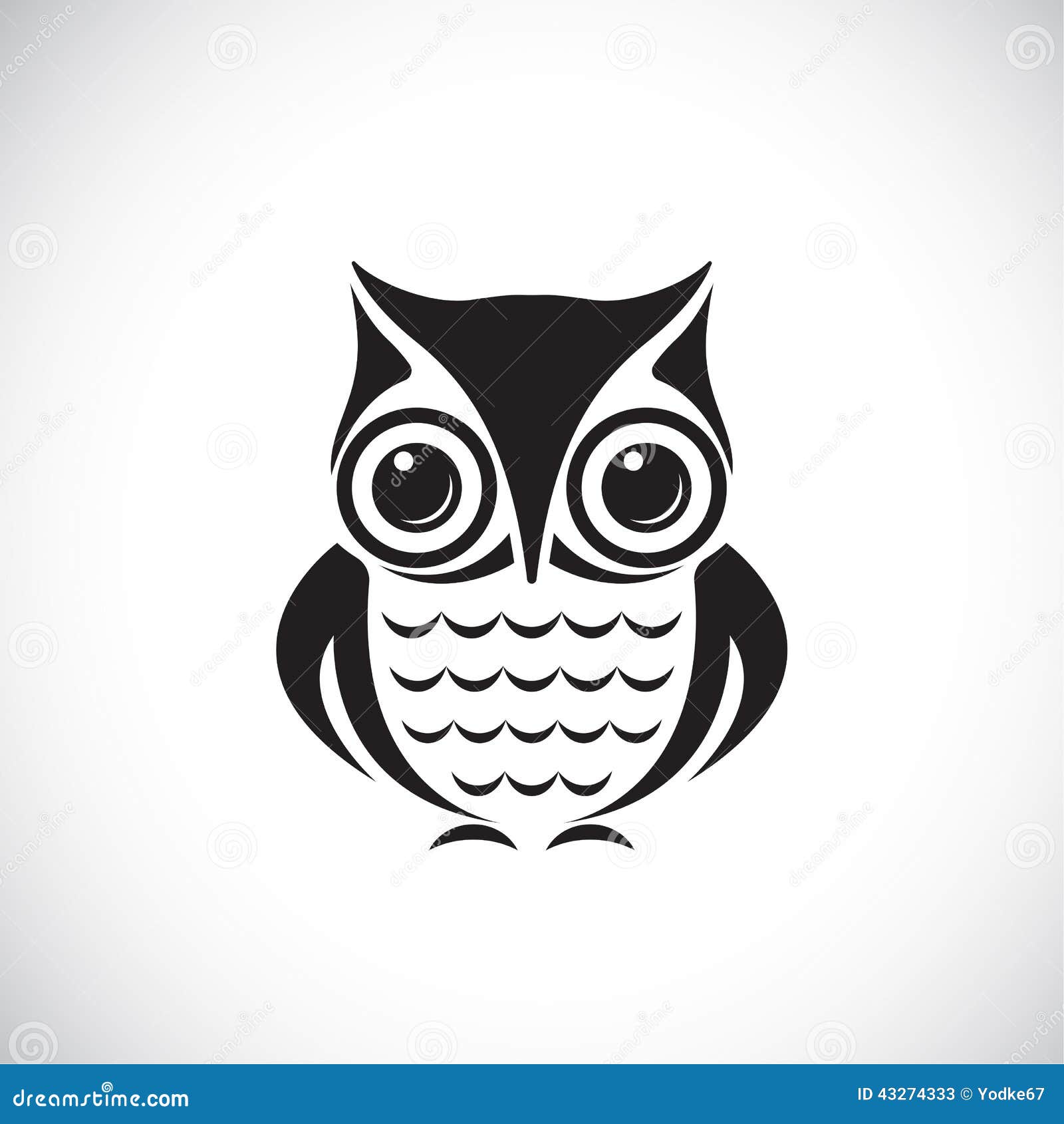 Vectorbeelden van uil vector illustratie. Illustration of patroon ...