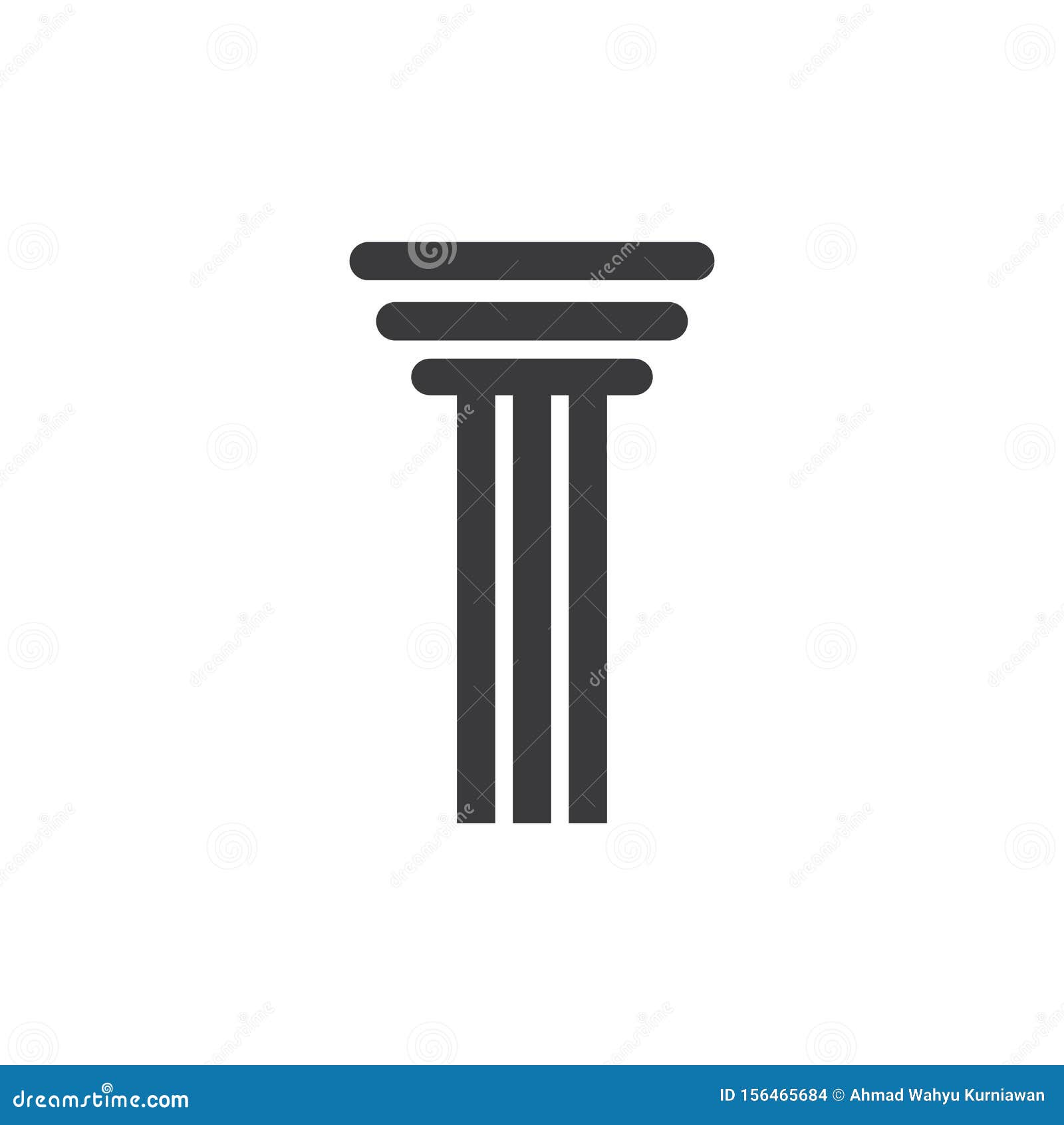 Vectores De Logotipos De Columna Ilustración del Vector - Ilustración ...