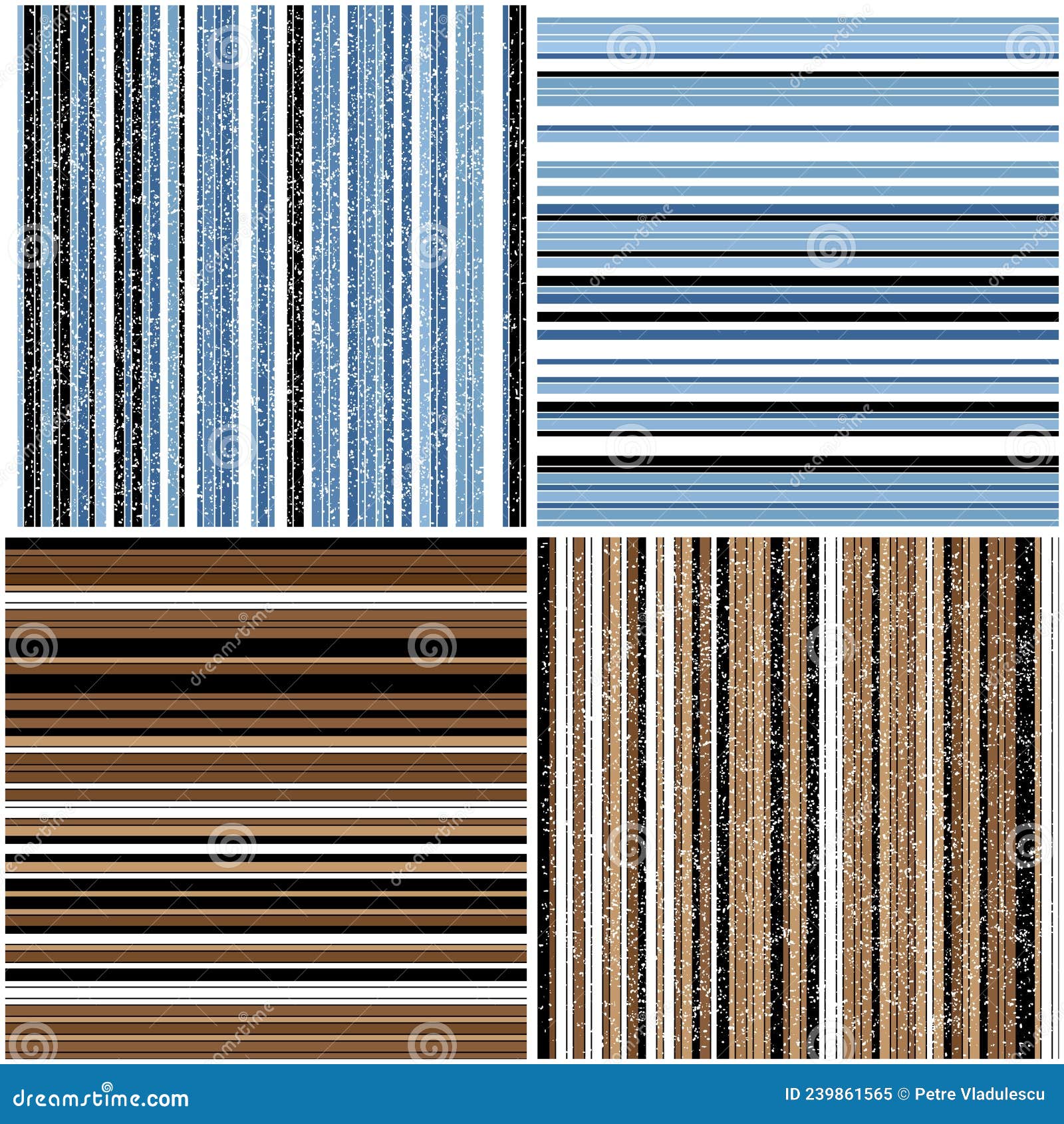 Vectorial Pattern with Horizontal and Vertical Colored Bands_r Stock ...