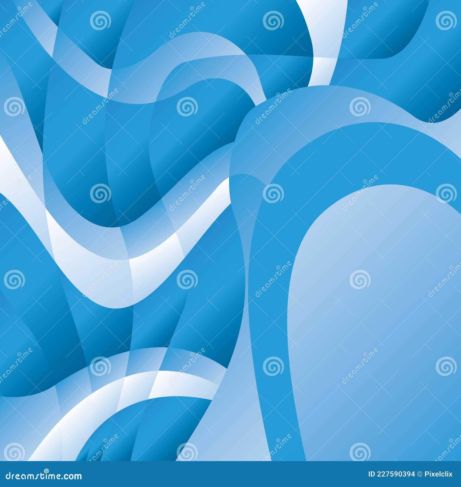 Vectoriel Bleu Vif Superposition Oeuvre D'art. Illustration de Vecteur ...