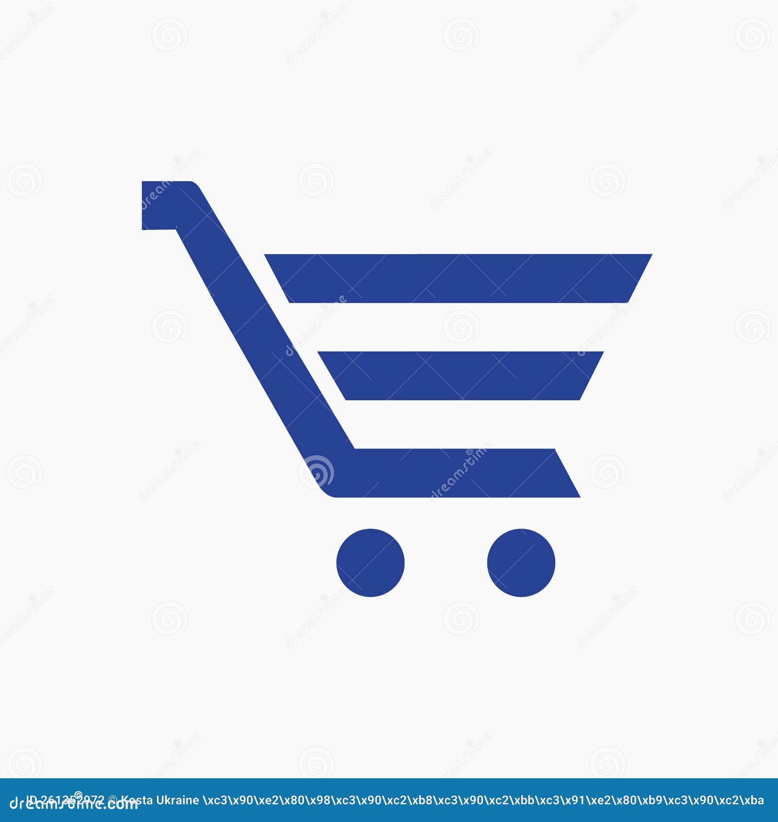 Vectorikoon winkelmandje vector illustratie. Illustration of verkoop ...