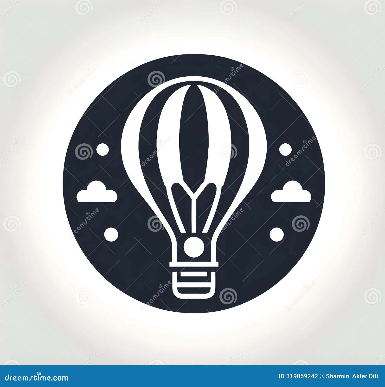 Vectorize a Simple Flat Minimalistic Monochromatic Logo Featuring a Hot ...