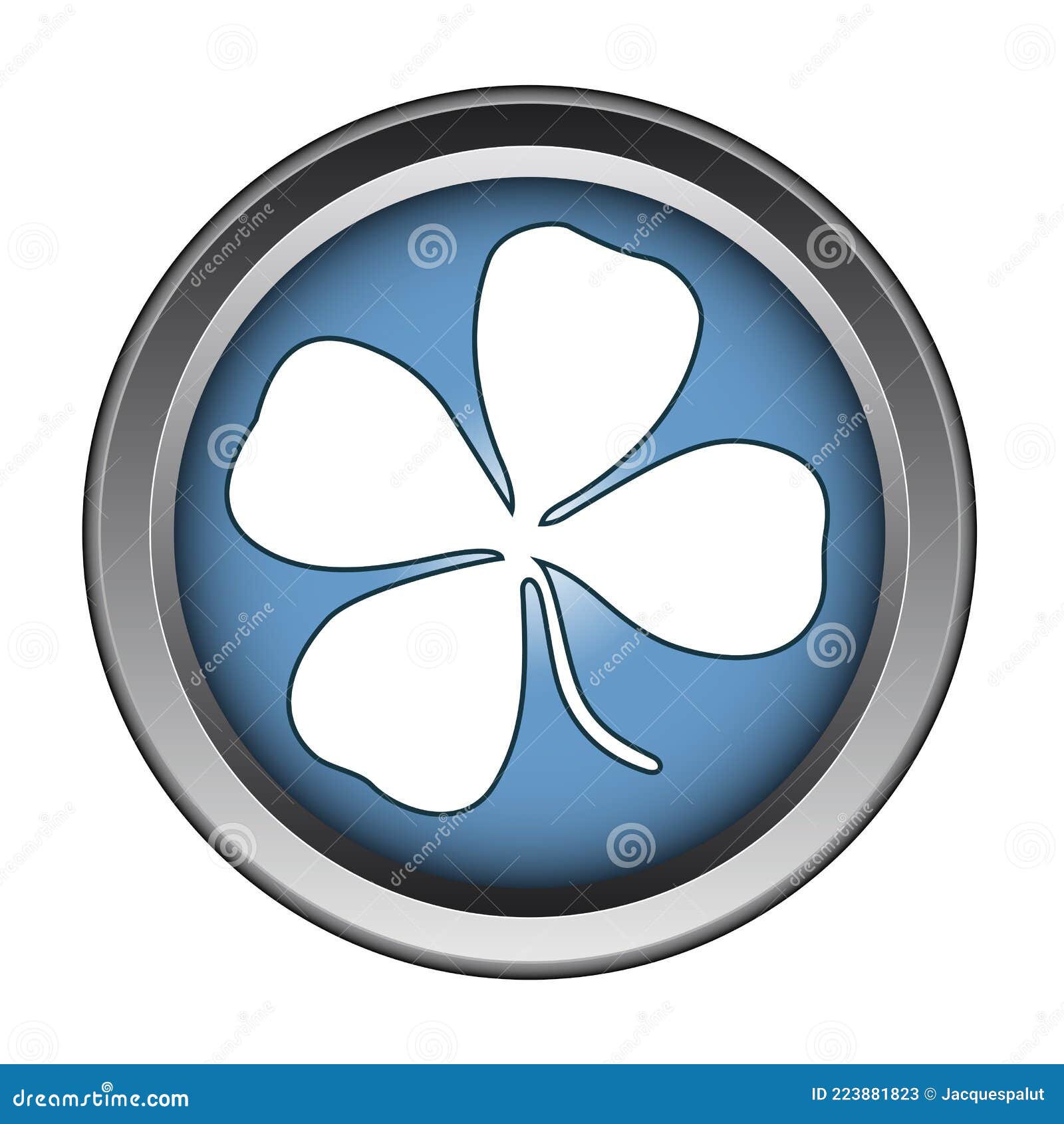 Vectorized chance sign stock vector. Illustration of symbol - 223881823