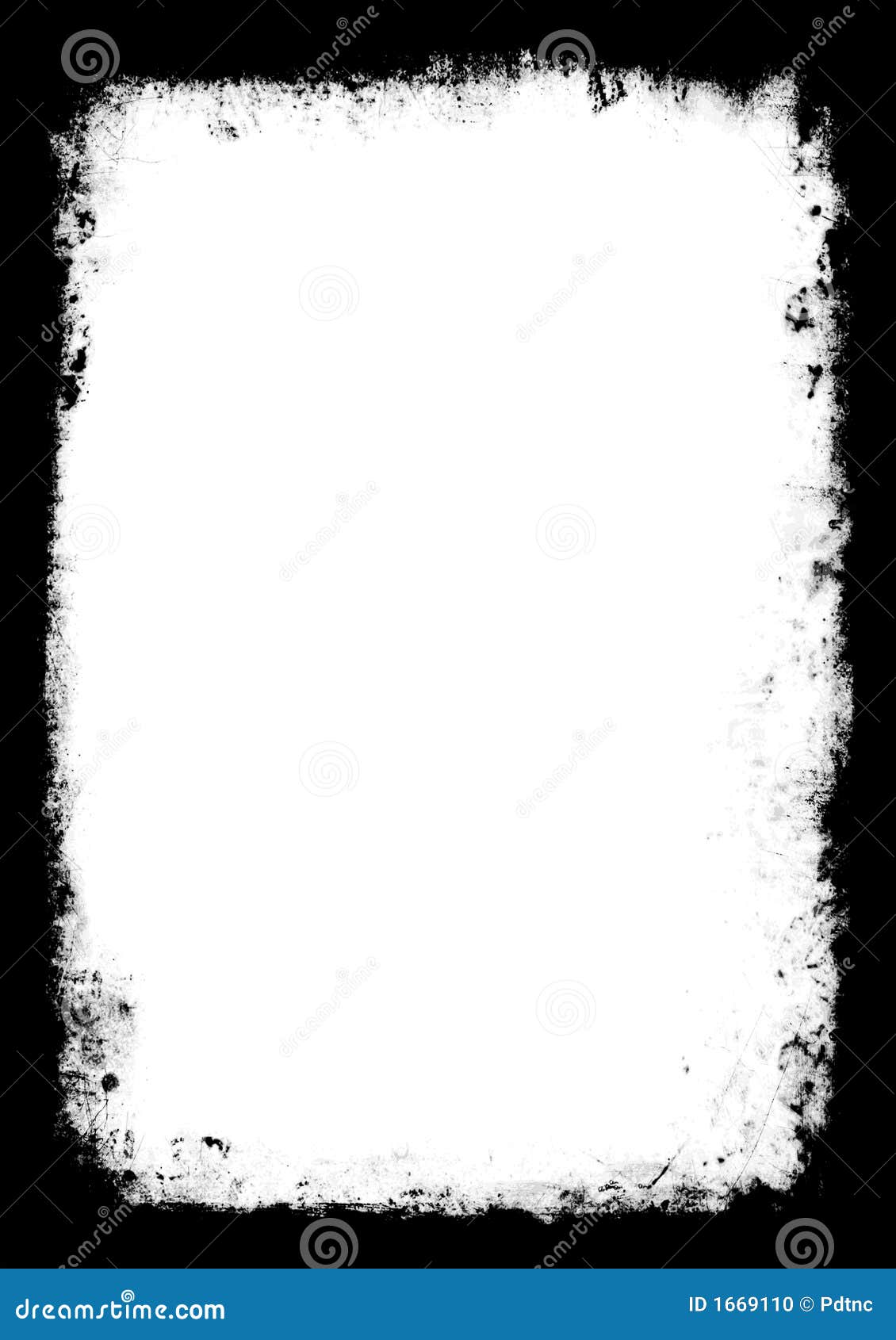 Vectorized Grunge border stock vector. Illustration of mixed - 1669110