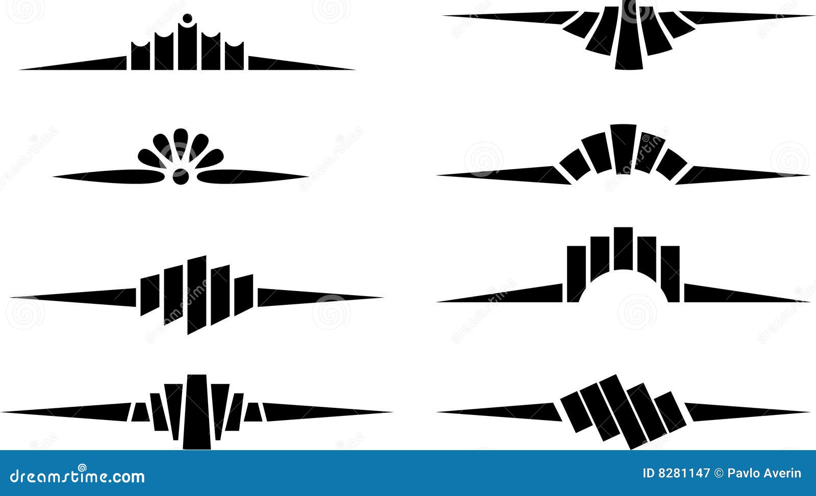 Vectorized Scroll stock vector. Illustration of floral - 8281147