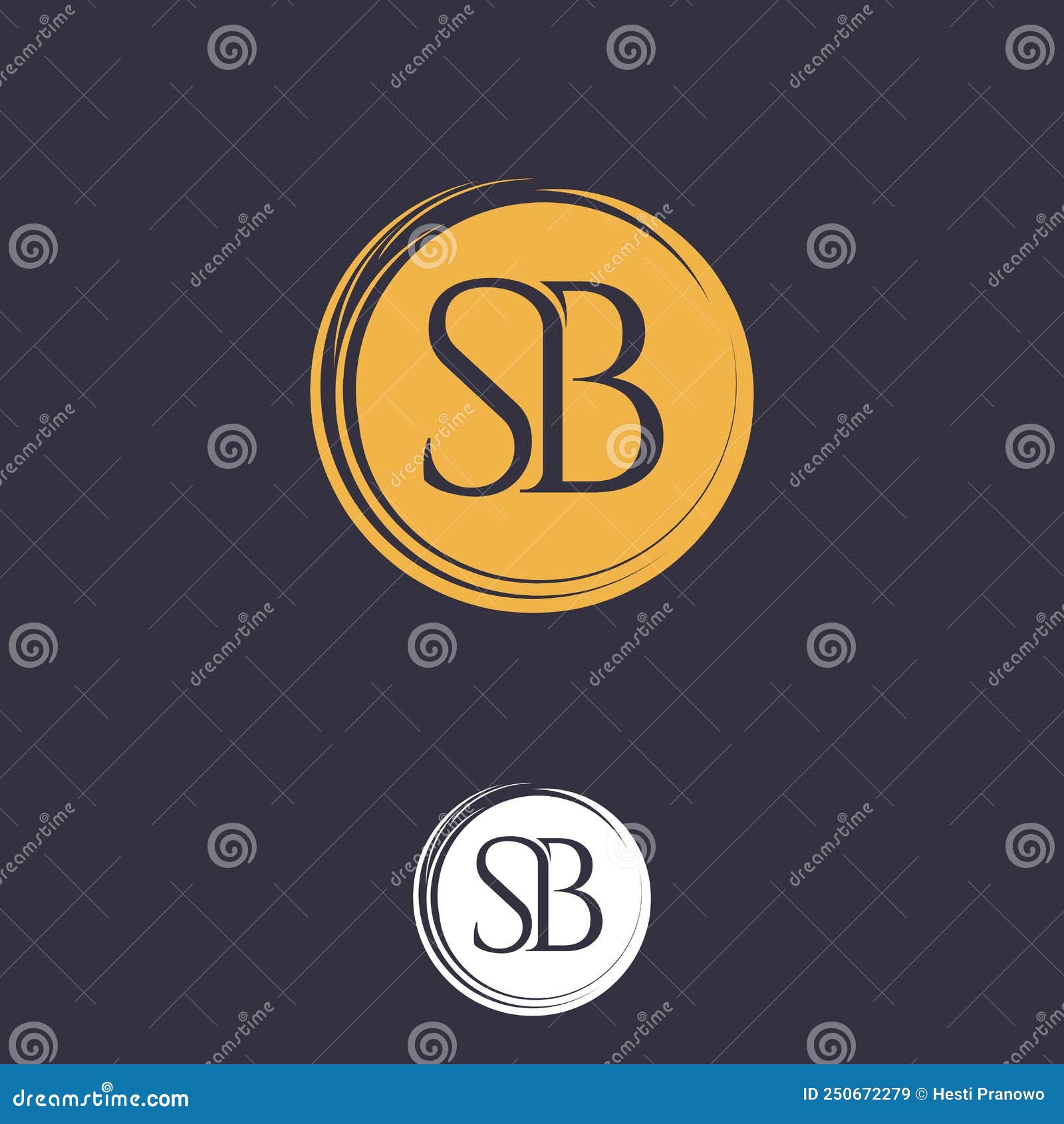 Vectorluxe Letter Sb Logo Alfabet Vector Illustratie - Illustration of ...