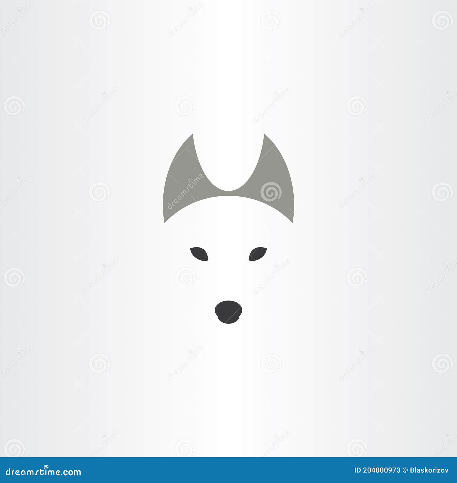 Vectorpictogram Van Het Ontwerpvectorsymbool Van Het Wolf-symbool ...