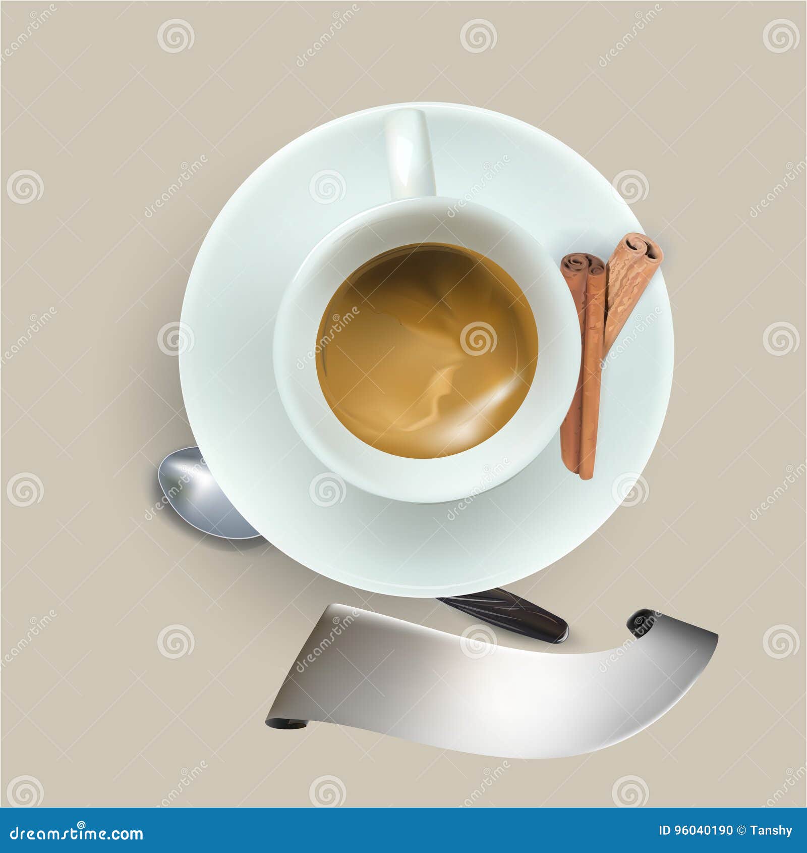 Vectors Cup of Espresso Coffee Stock Vector - Illustration of heat ...