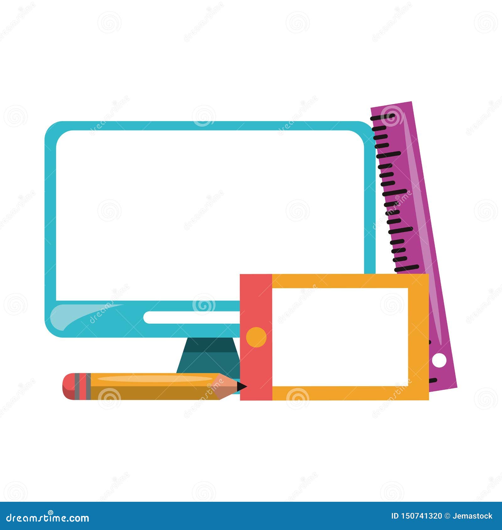 Vectors and Graphic Design Digital Tools Stock Vector - Illustration of ...