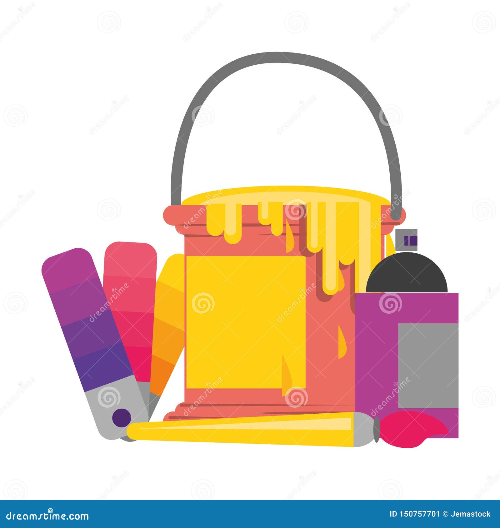 Vectors and Graphic Design Digital Tools Stock Vector - Illustration of ...