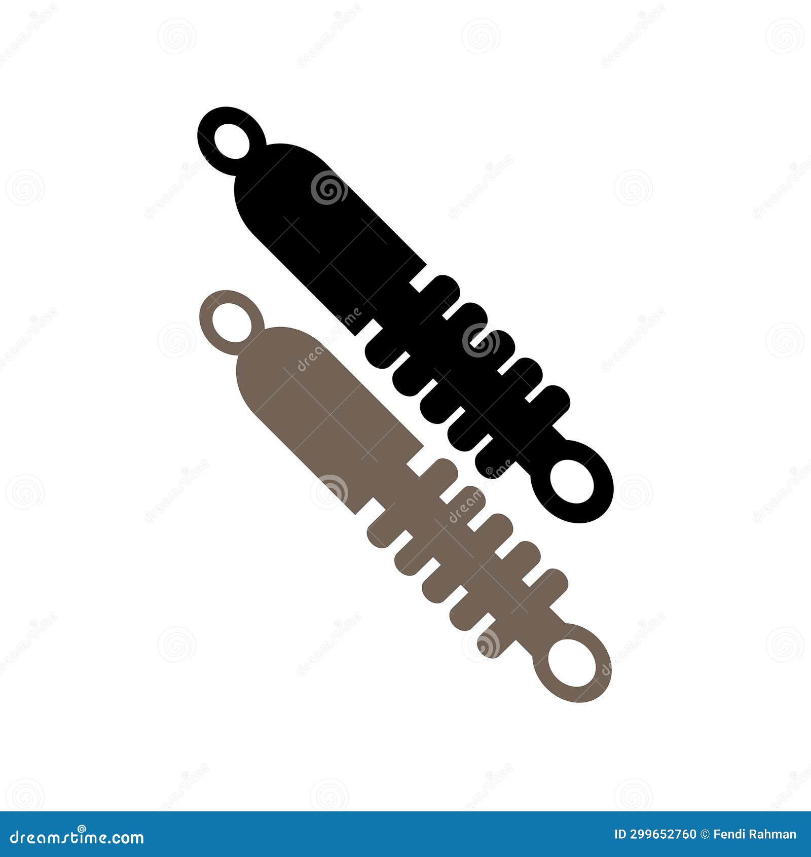 Vectors Icons Illustration Shock Absorber Stock Illustration ...