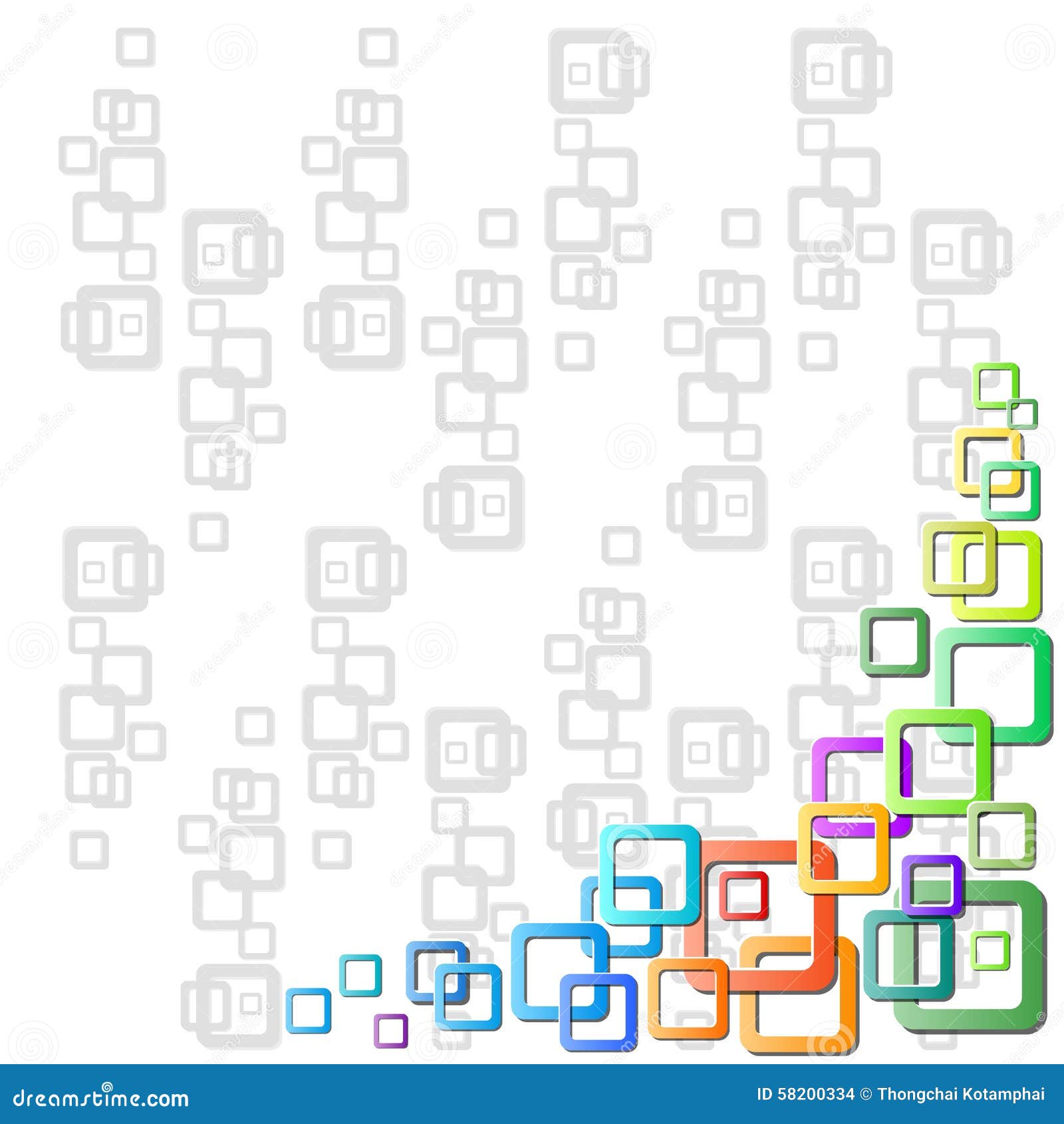 Vectors Rounded Rectangle Abstract Background Stock Vector ...