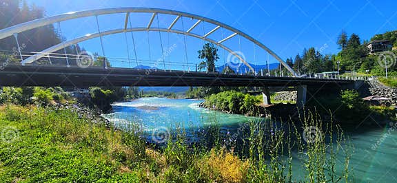 Vedder River, Chilliwack Bc, Canada Stock Photo - Image of overpass ...
