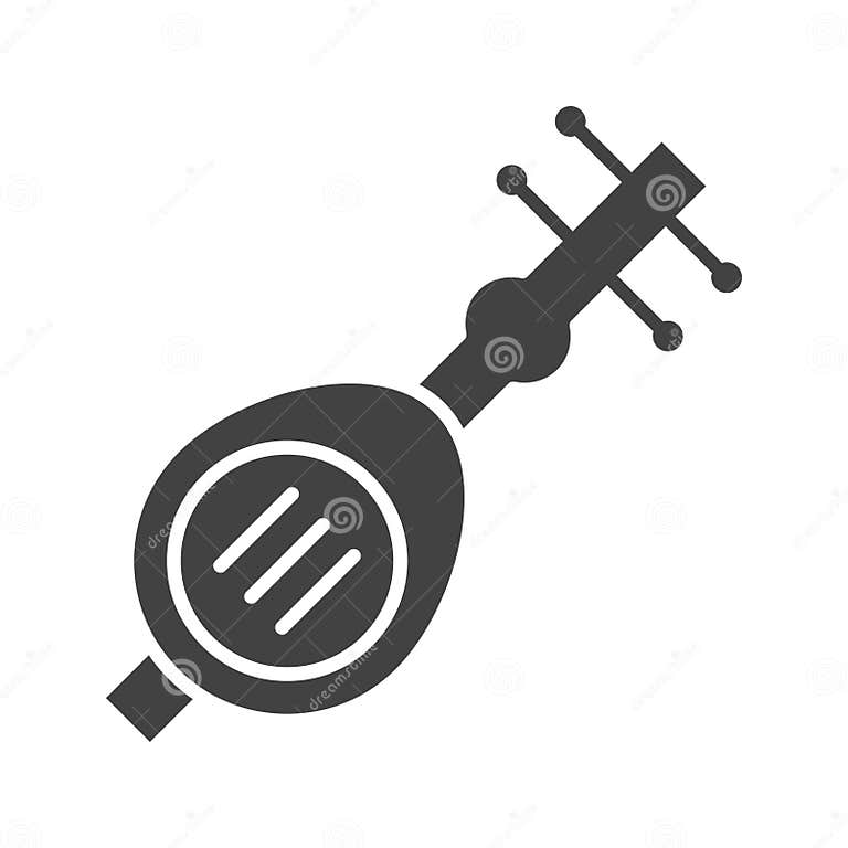 Veena icon vector image. stock vector. Illustration of vector - 317537509