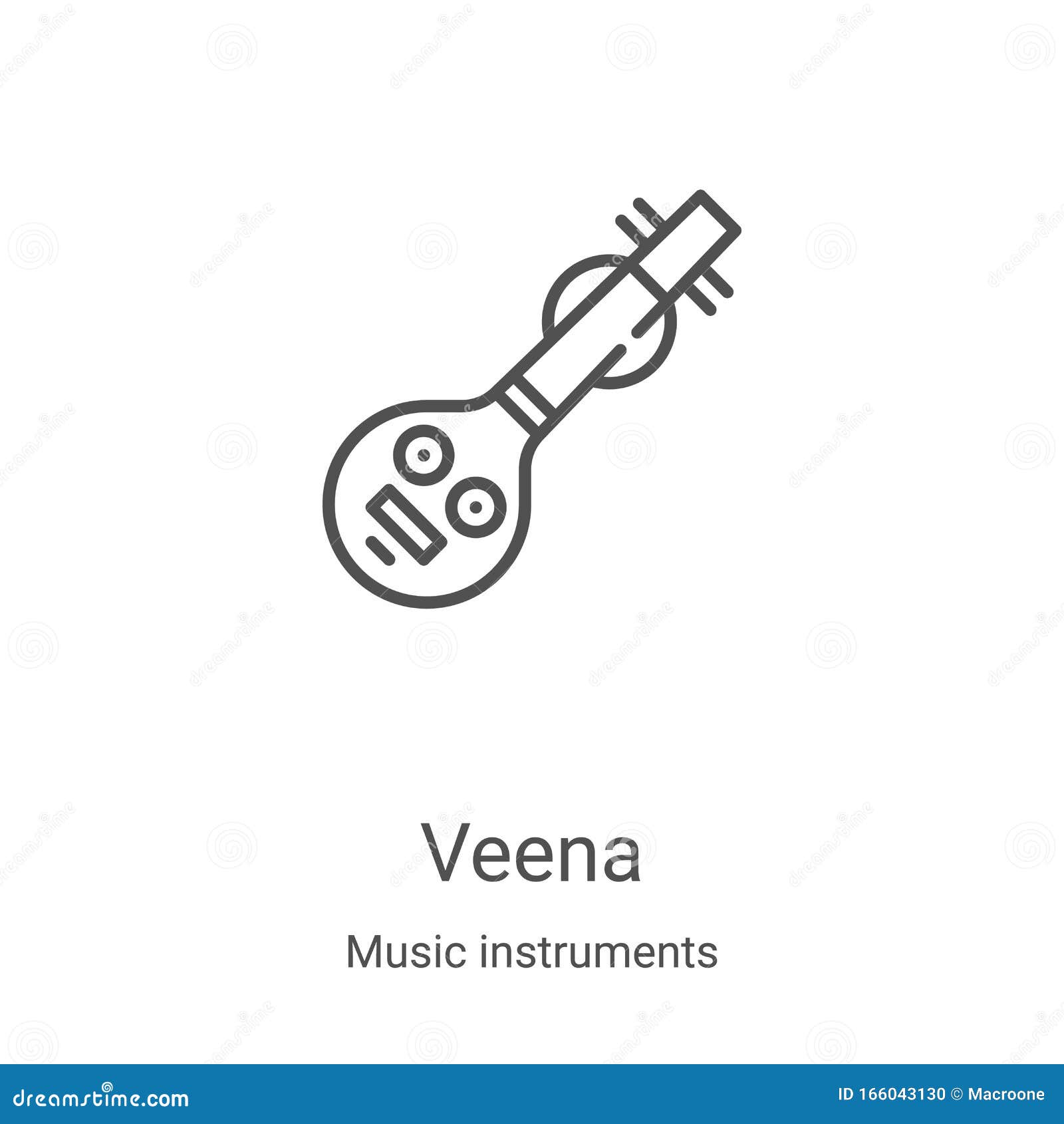 Veena Vector Icon Isolated On Transparent Background, Veena Tra ...