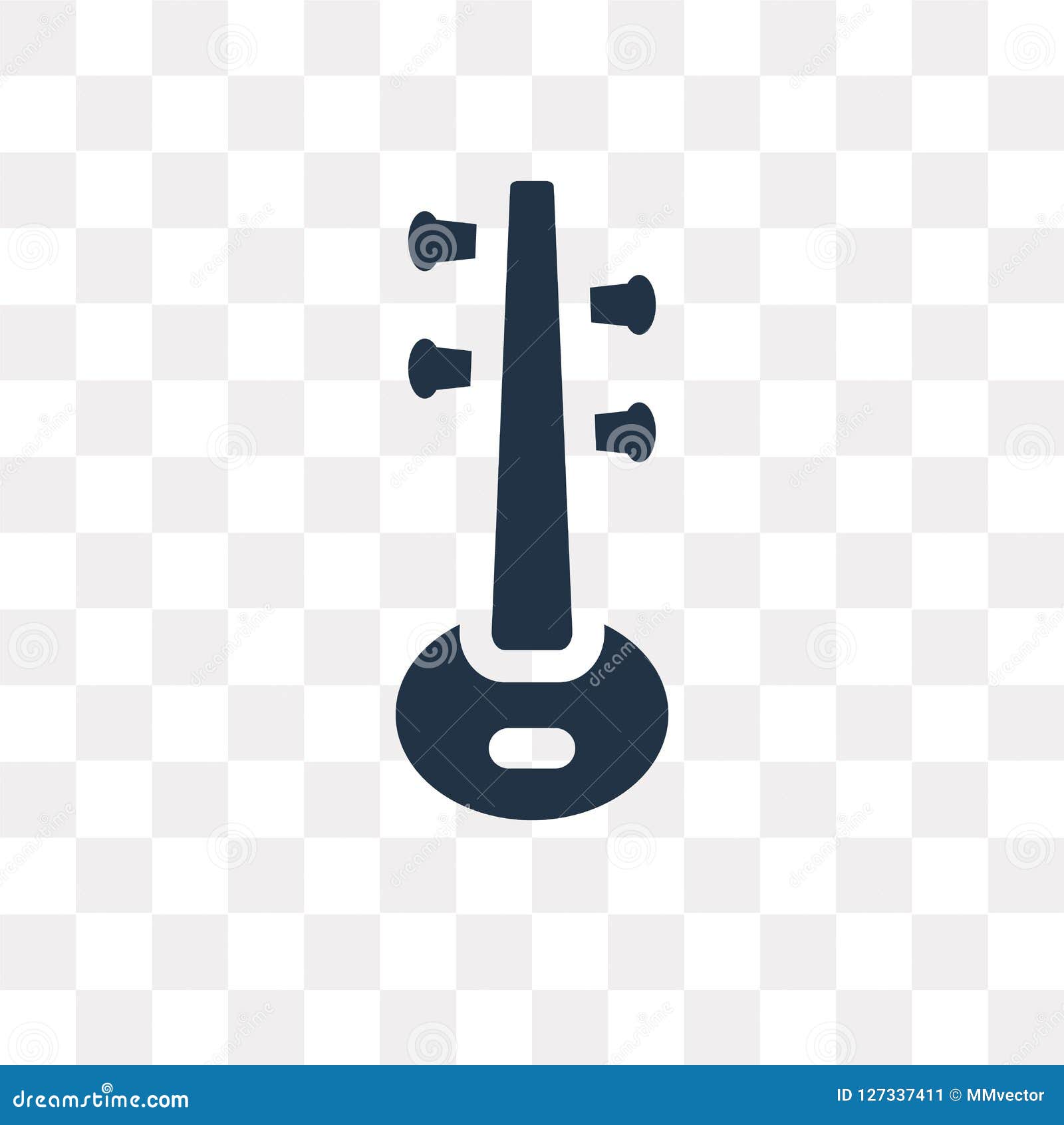 Veena Vector Icon In 6 Different Modern Styles. Black, Two Colored ...