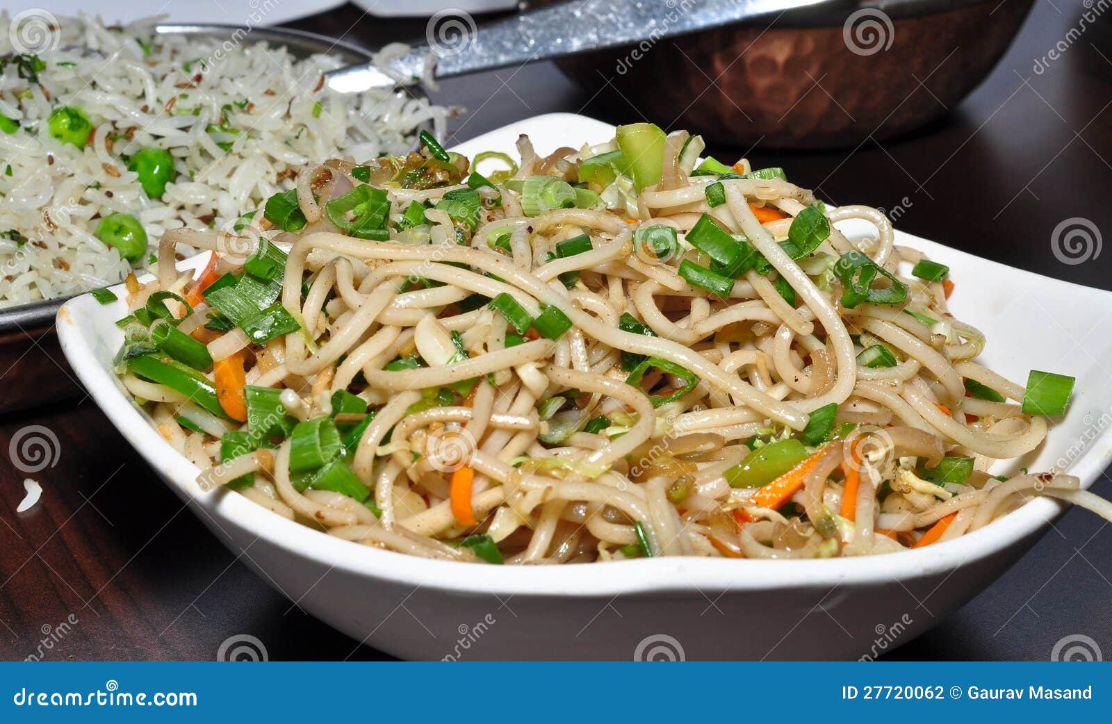 Veg noodles stock photo. Image of indian, asia, noodles - 27720062