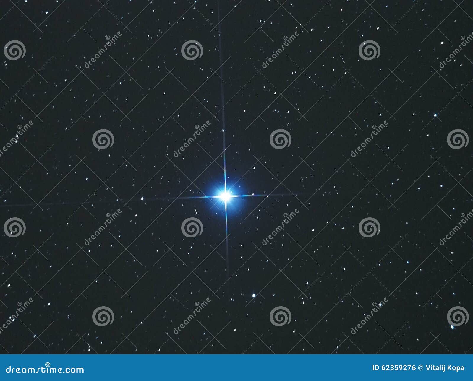 Night Sky Stars Vega Star in Lira Constellation Stock Photo - Image of ...