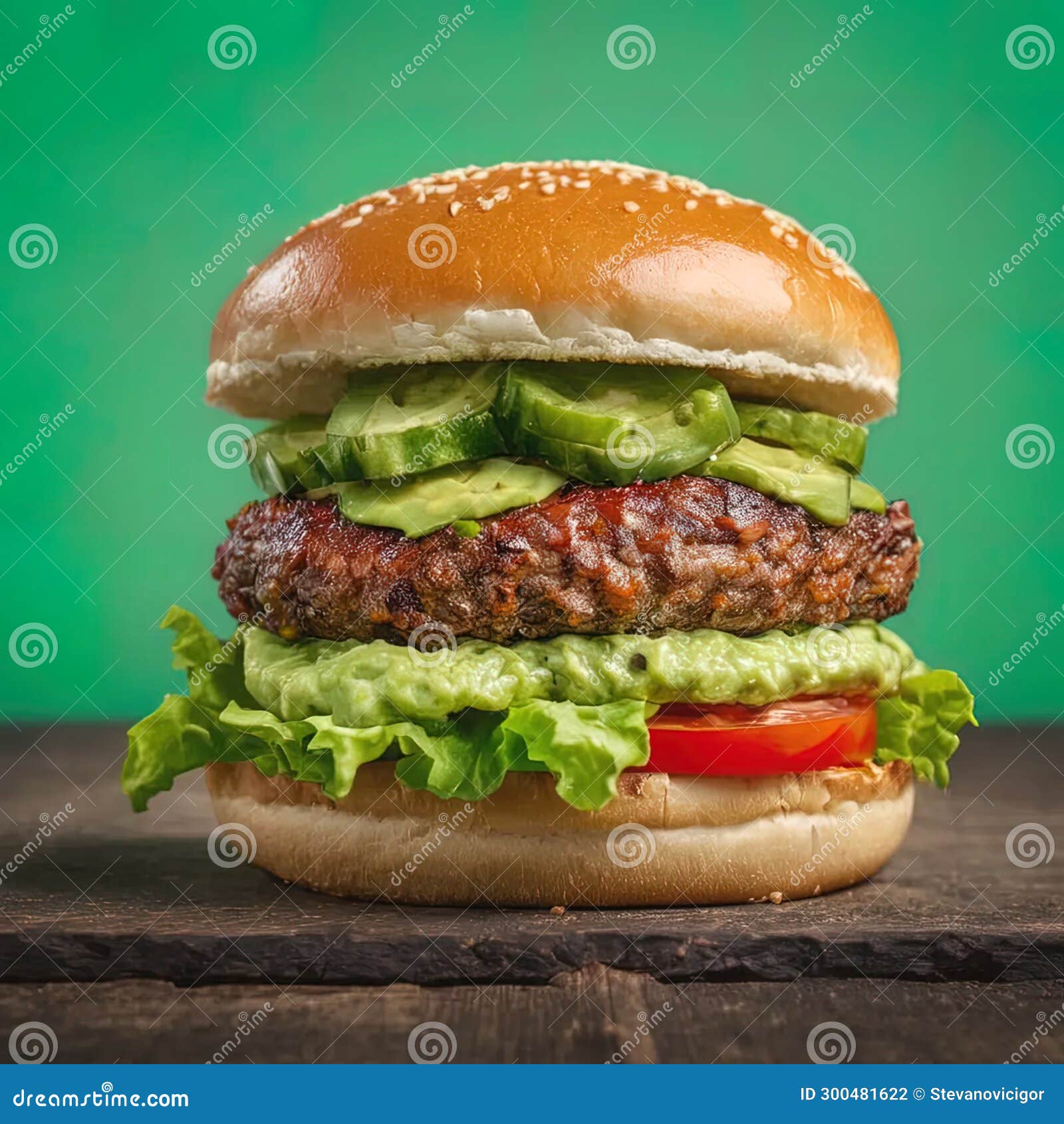 Vegan Burger Patty Made With Quinoa, Lentils, And Chickpeas With ...