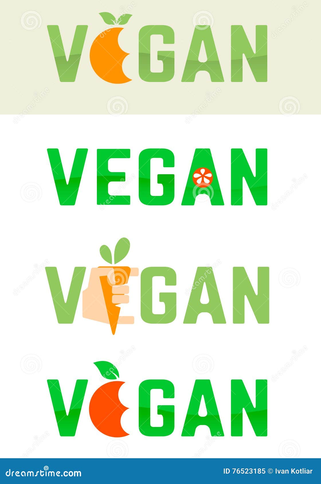Vegan emblem templates. stock vector. Illustration of leaf - 76523185